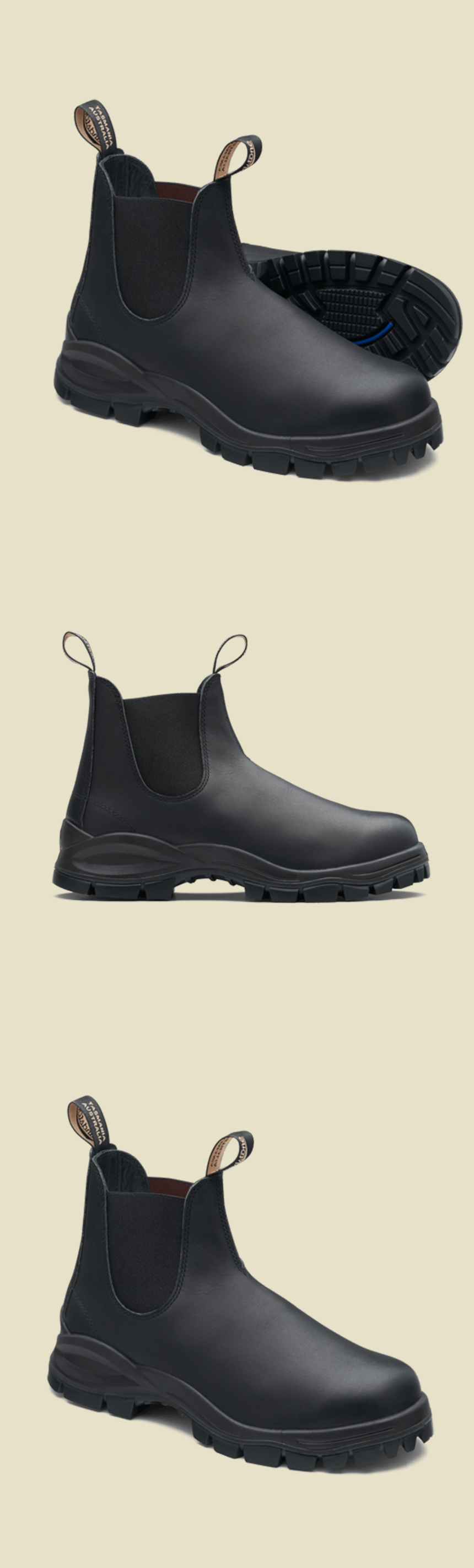 블런드스톤 러그 2240 첼시 부츠 블랙 | BLUNDSTONE | KREAM