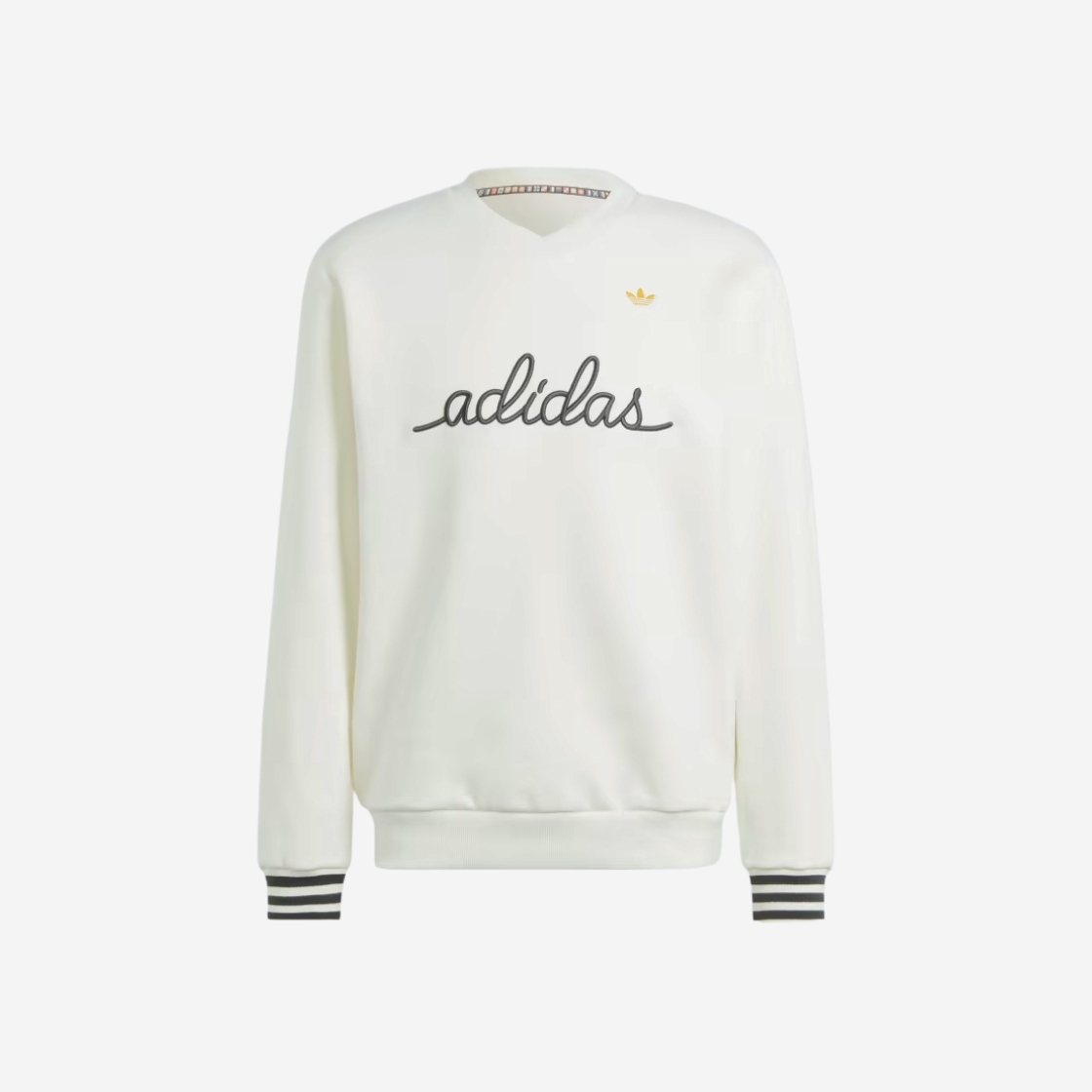 아디다스 나이스 자수 스웨트셔츠 오프 화이트 - US 사이즈 | Adidas | KREAM