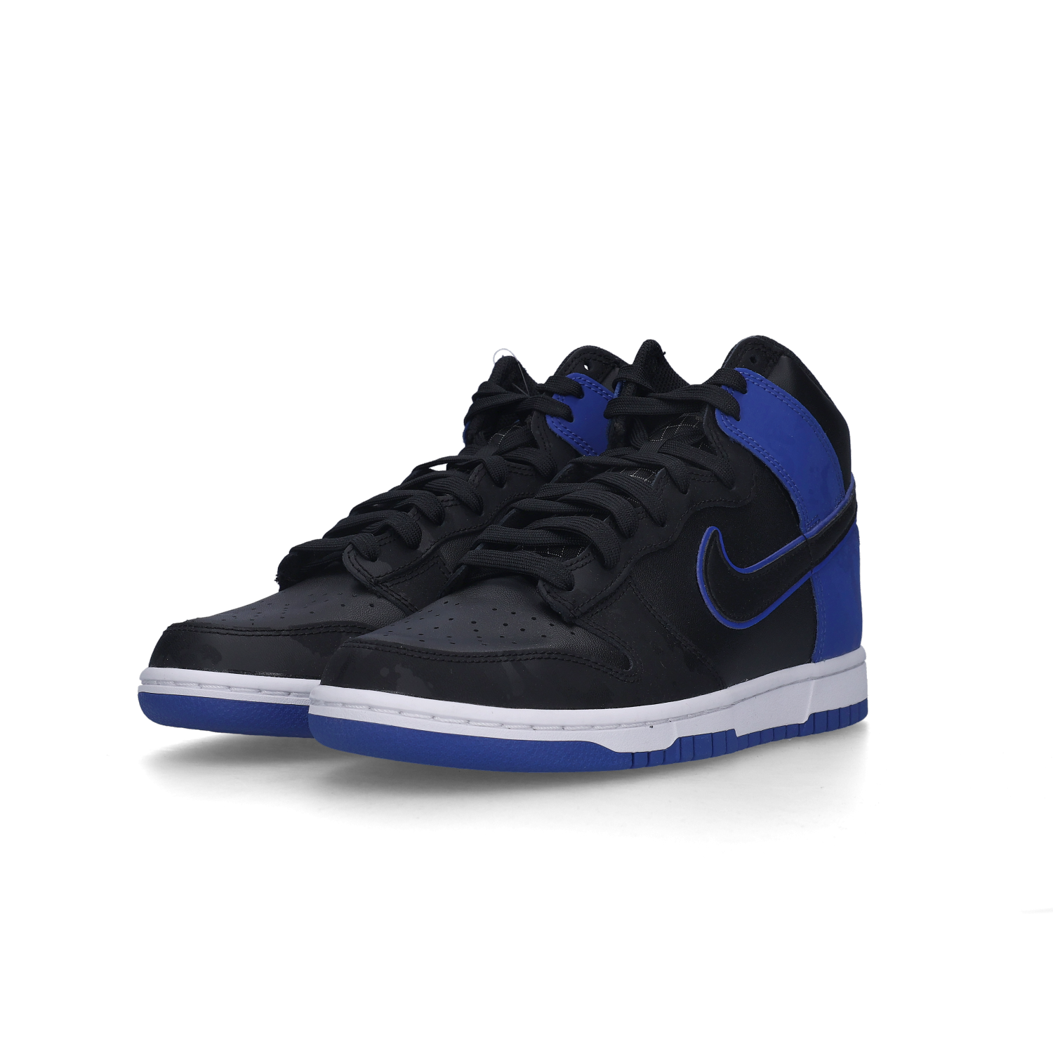 나이키 덩크 하이 레트로 SE 카모 블랙 로얄 | KREAM