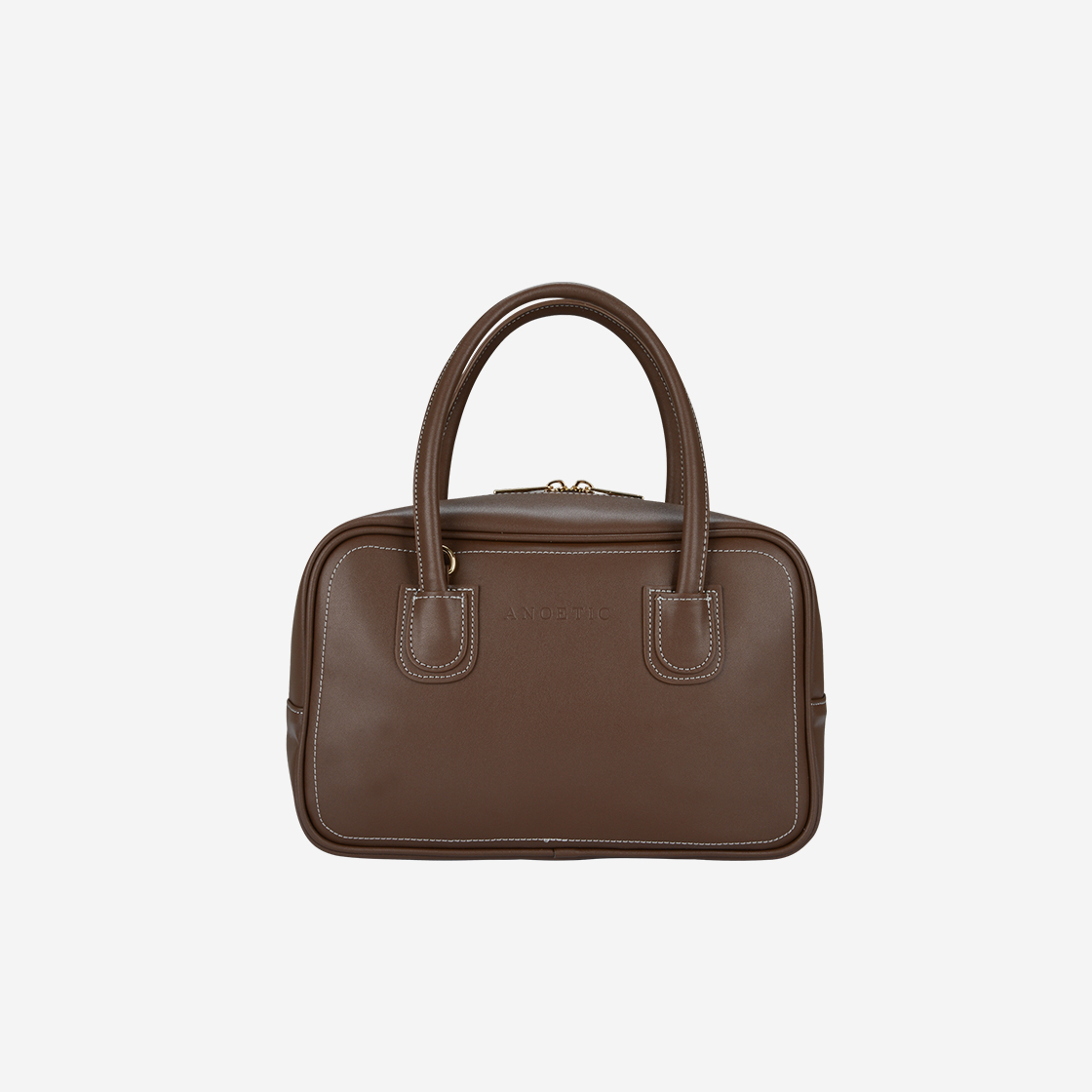 아노에틱 스티치 토트 백 브라운 | ANOETIC | KREAM