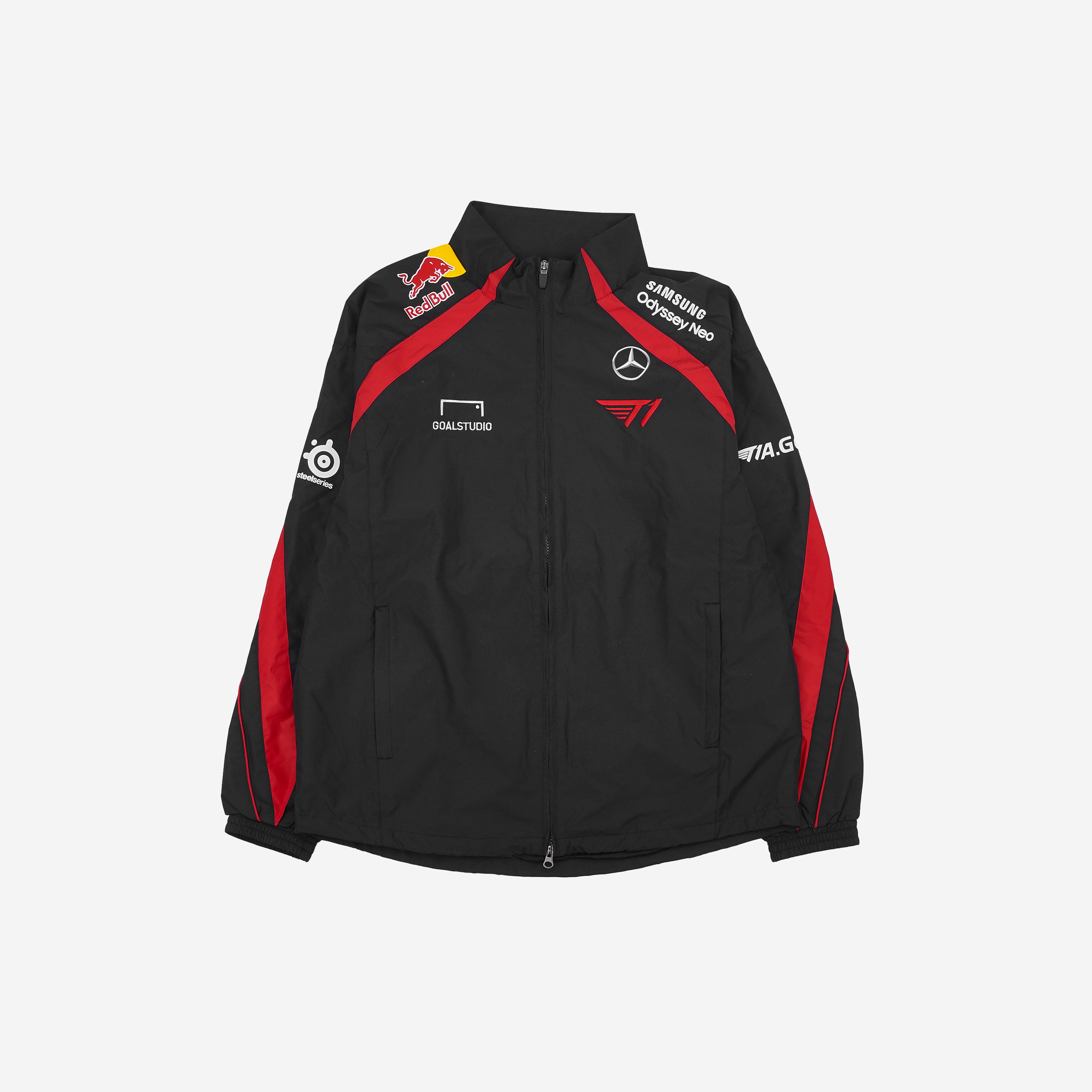 골 스튜디오 T1 2024 LCK 유니폼 자켓 블랙 (논 마킹 버전) | KREAM