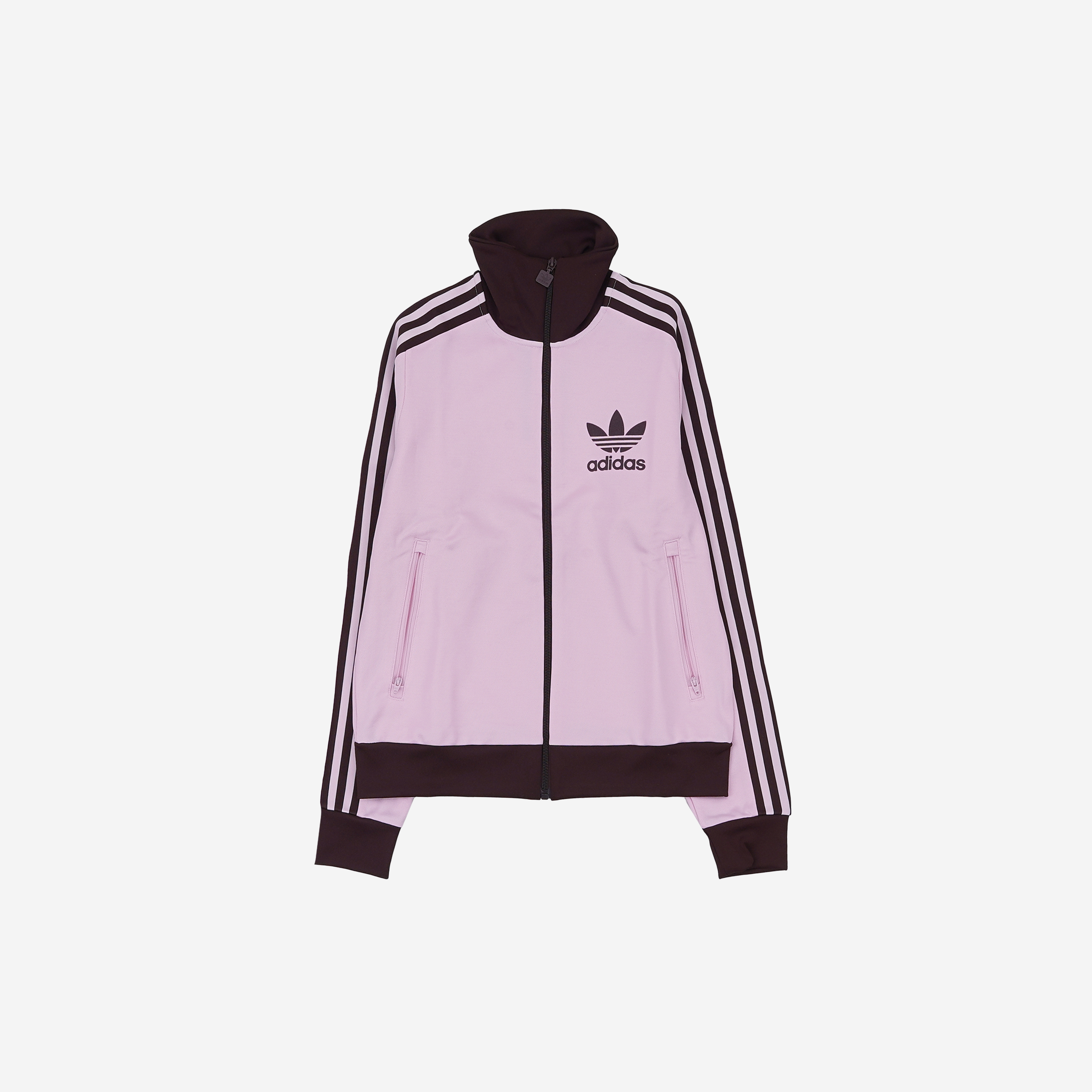 (W) 아디다스 오리지널스 베켄바우어 트랙 자켓 클리어 핑크 - KR 사이즈 | KREAM