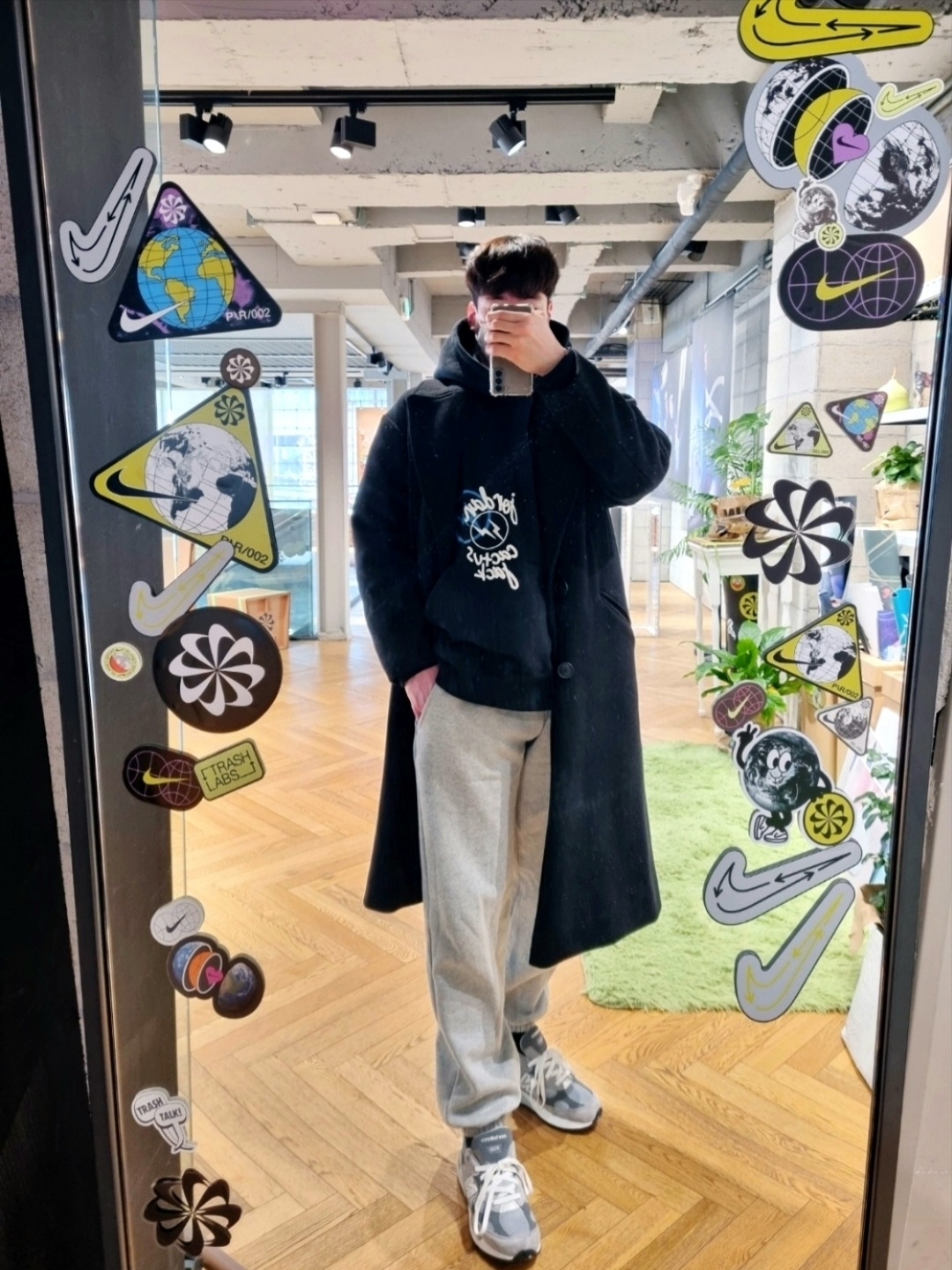 프스캇 후드 & 뉴발 992 그레이 | KREAM