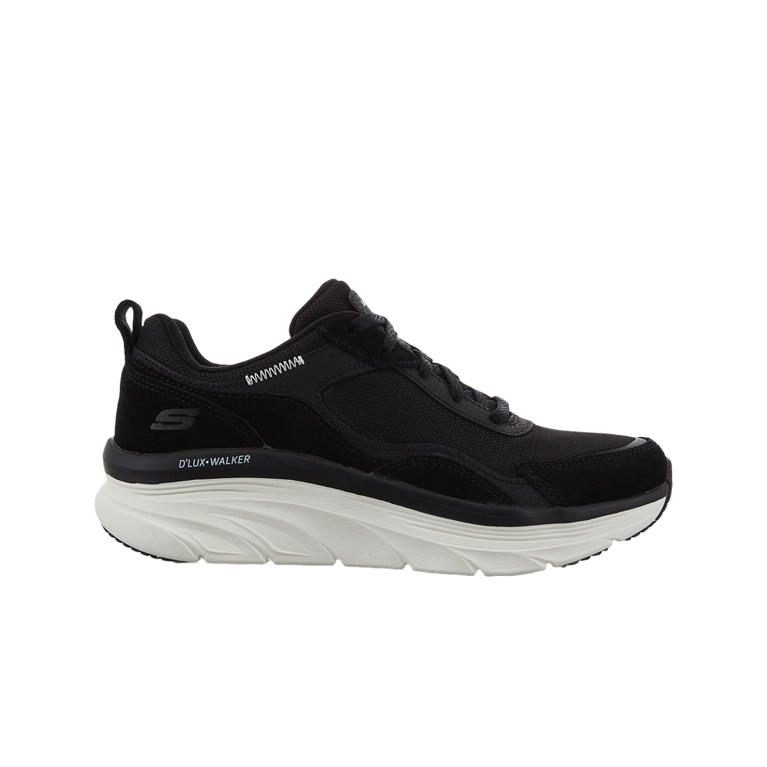 (W) 스케쳐스 디럭스 워커 블랙 화이트 | Skechers | KREAM