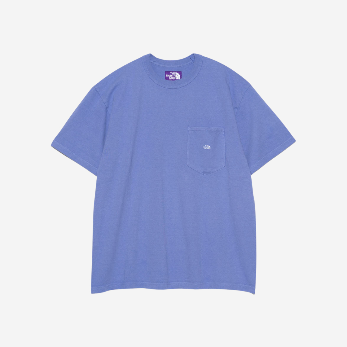노스페이스 퍼플라벨 7온즈 포켓 티셔츠 스모키 퍼플 오프 화이트 | The North Face Purple Label | KREAM