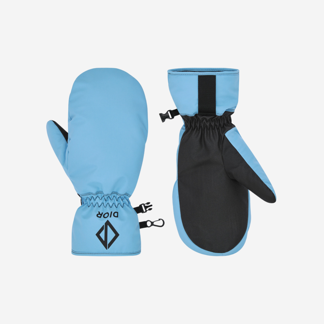 디올 리브 피터 도이그 CD 다이아몬드 스키 미튼 블루 테크니컬 태피터 | Dior | KREAM