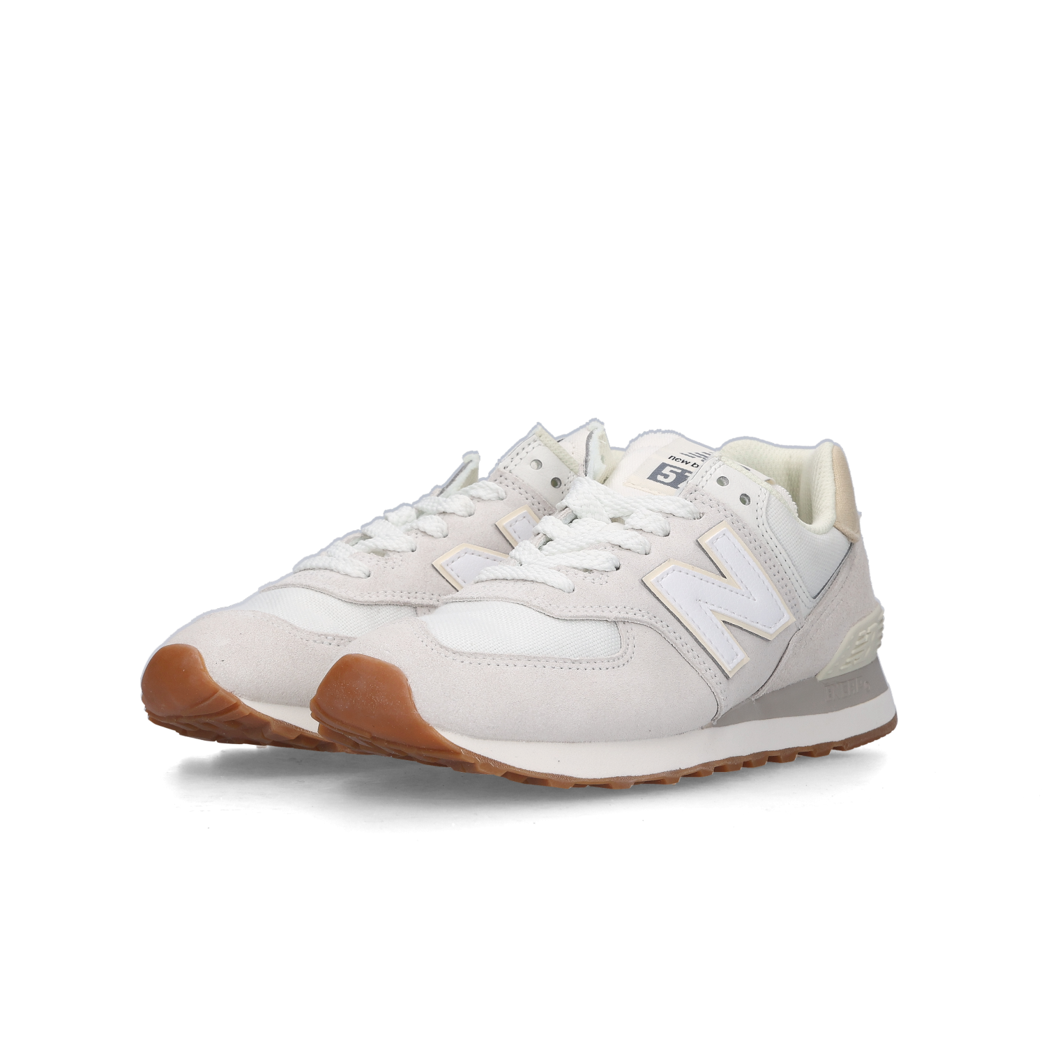 (W) 뉴발란스 574 화이트 앙고라 | KREAM