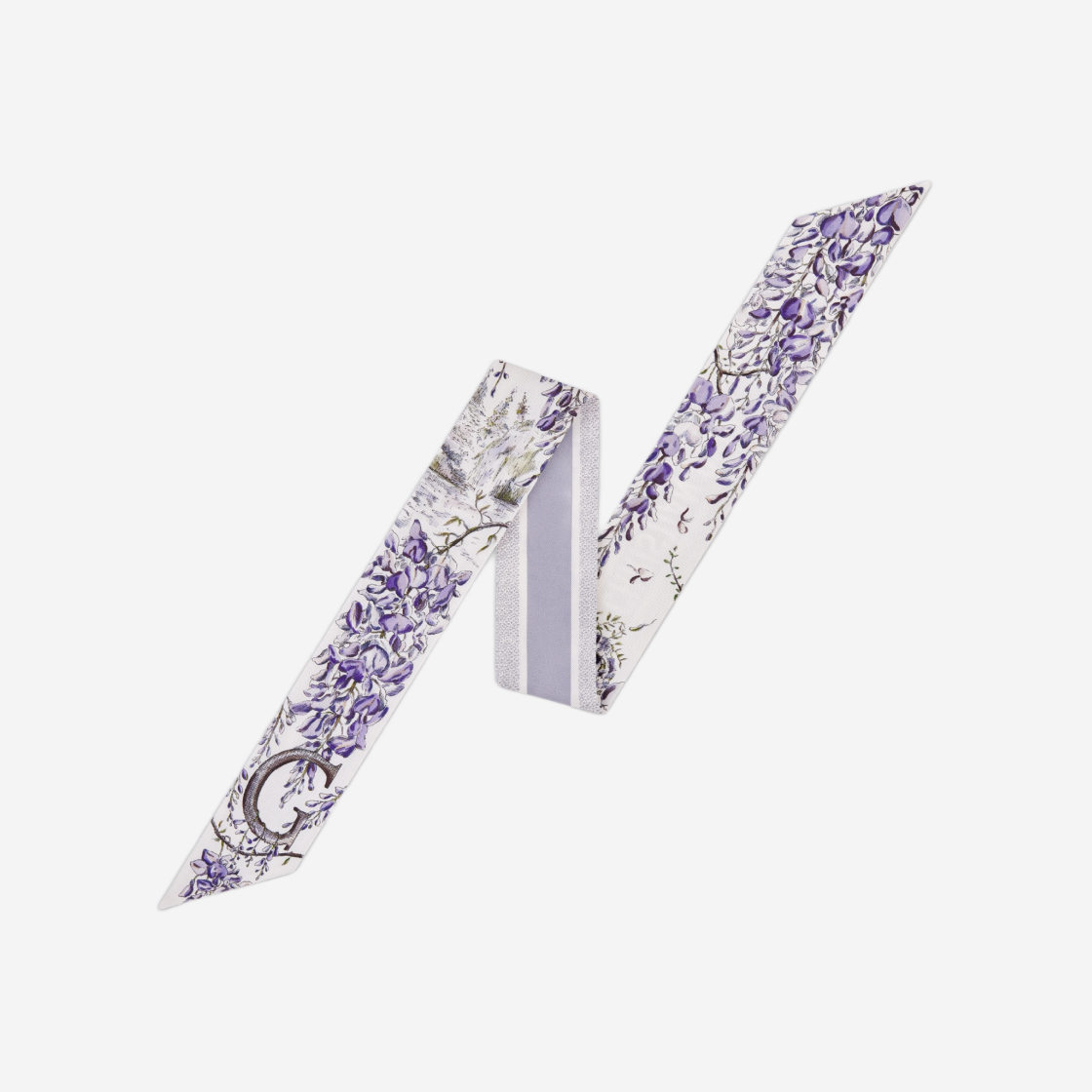 (W) 디올 ABC디올 A 알케캉주 아무르 미차 스카프 아이보리 멀티컬러 실크 트윌 | Dior | KREAM