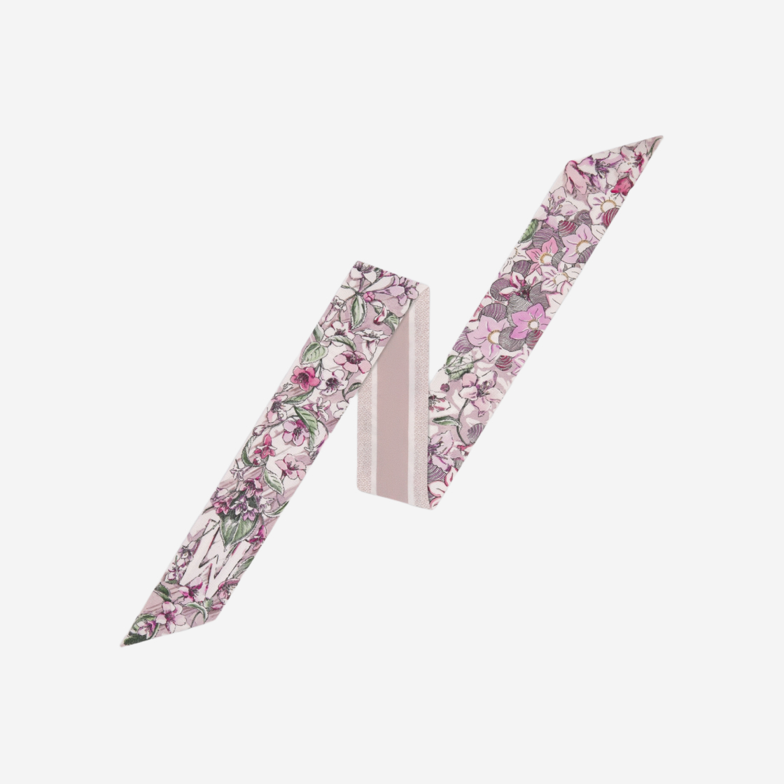 (W) 디올 ABC디올 x 자일리아 제란테뮴 미차 스카프 아이보리 멀티컬러 실크 트윌 | Dior | KREAM