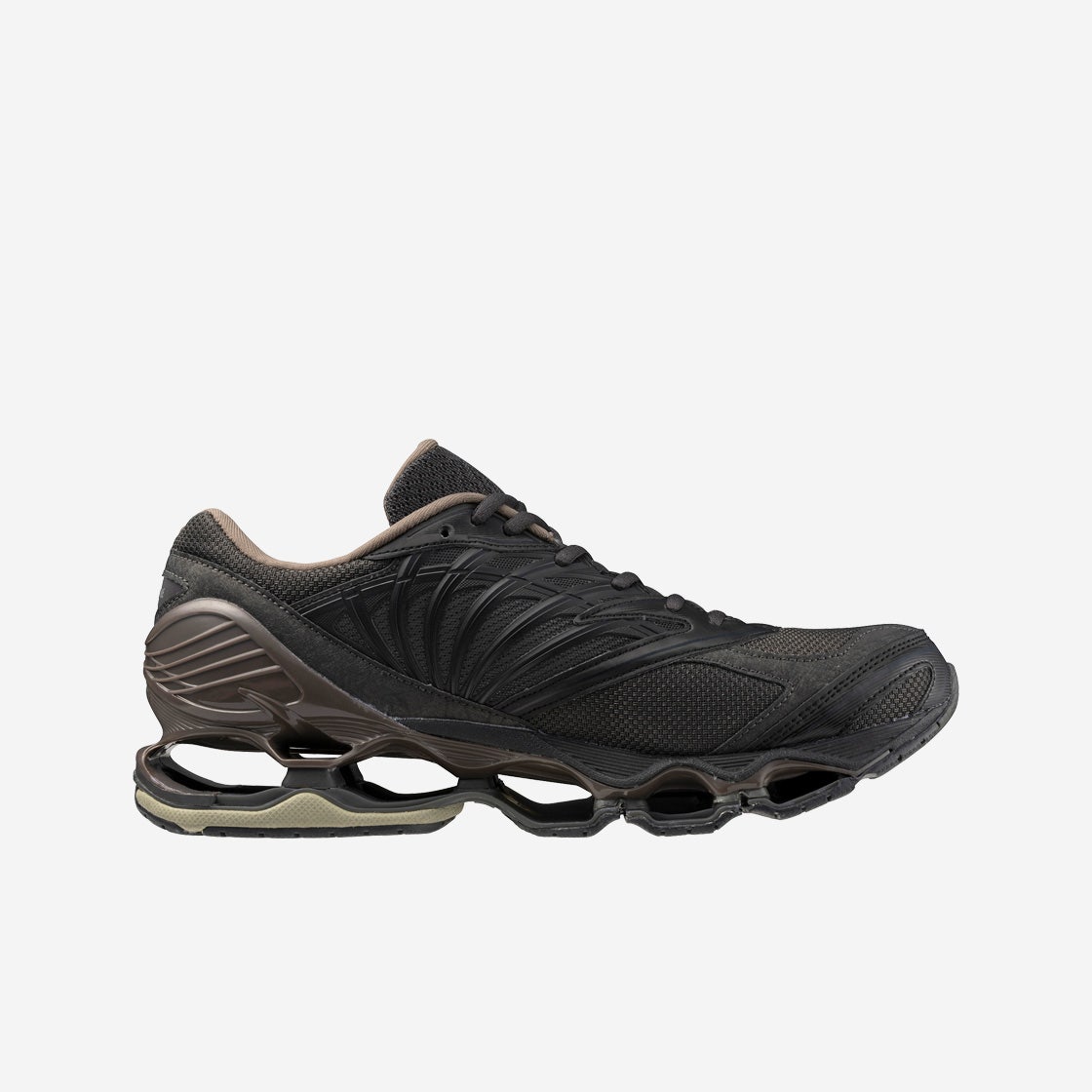 미즈노 웨이브 프로페시 Ls Va 파이럿 블랙 문리스 나이트 초콜릿 브라운 Mizuno Kream