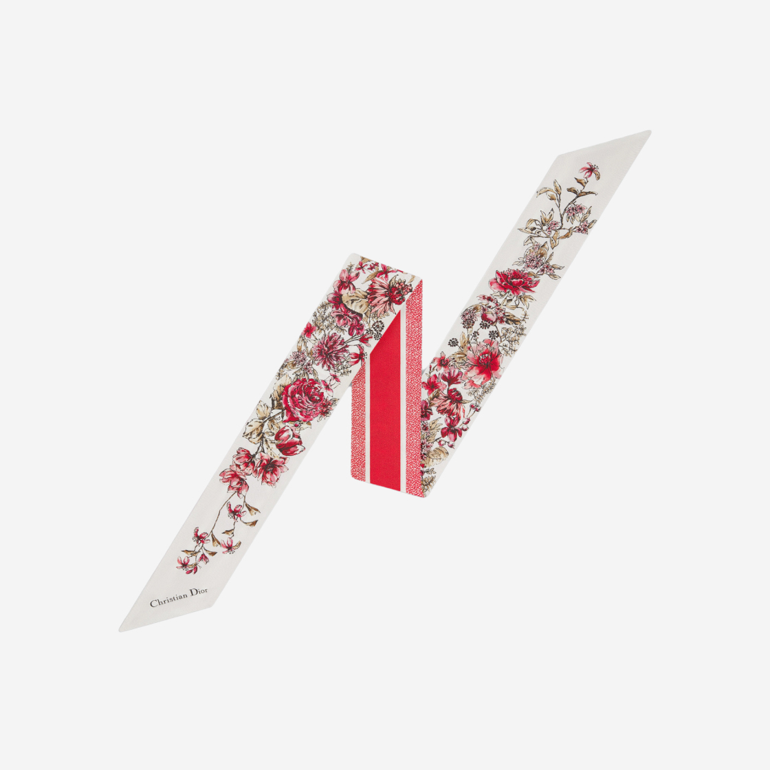 (W) 디올 ABC디올 T 투네솔 트레조 미차 스카프 아이보리 멀티컬러 실크 트윌 | Dior | KREAM