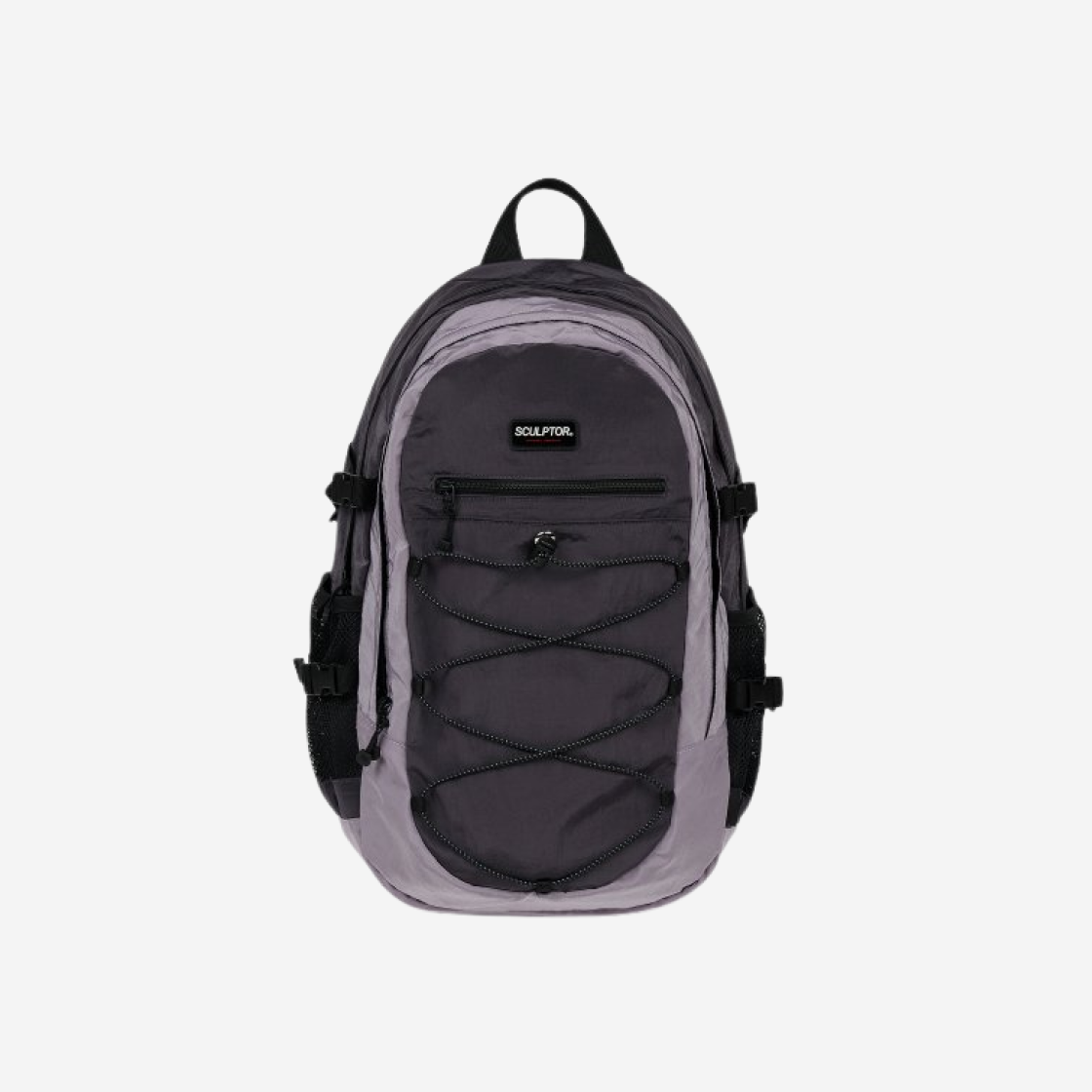 (W) 스컬프터 나일론 스트링 럭색 그레이 모브 | Sculptor | KREAM