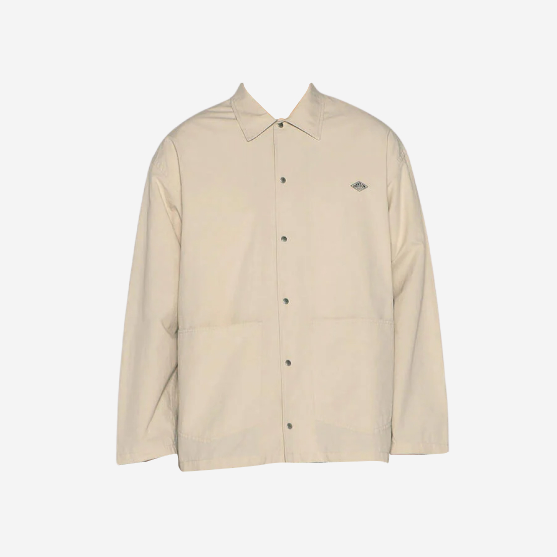 단톤 코튼 리넨 커버올 셔츠 라이트 베이지 | Danton | KREAM