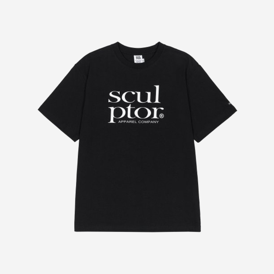 스컬프터 레트로 로고 박시 티셔츠 블랙 | Sculptor | KREAM