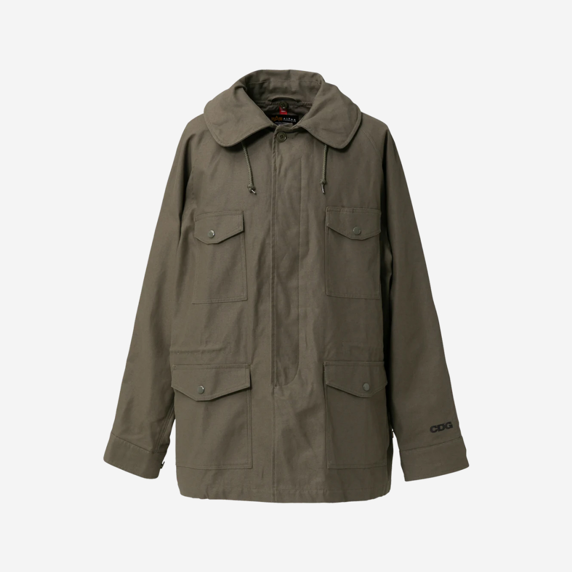 CDG x 알파 인더스트리 에어 포스 필드 자켓 카키 | CDG | KREAM
