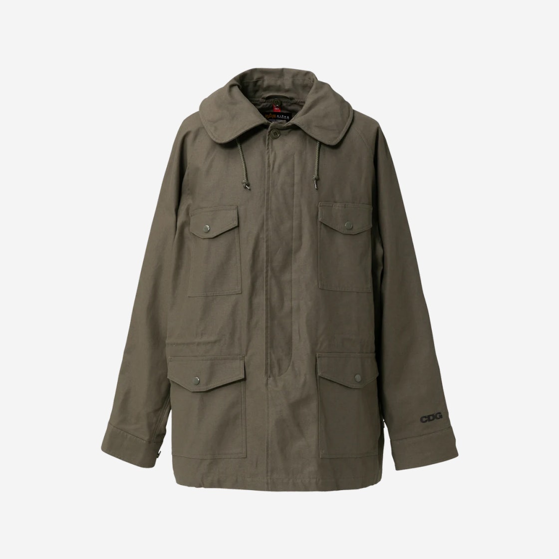 CDG x 알파 인더스트리 에어 포스 필드 자켓 카키 | CDG | KREAM