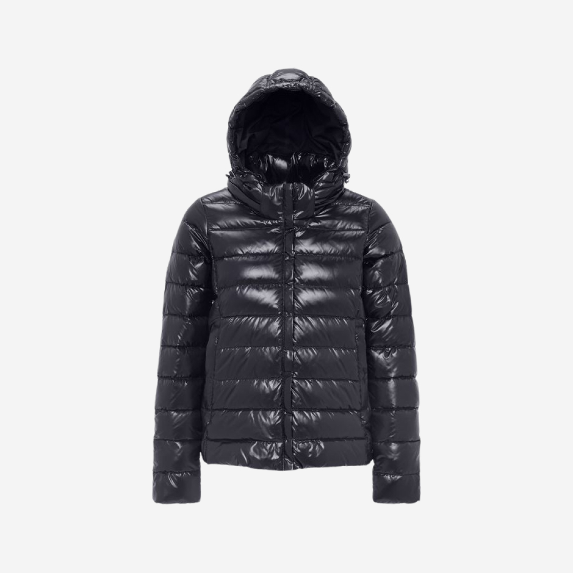 (W) 피레넥스 스파우트닉 샤이니 후드 다운 자켓 블랙 | Pyrenex | KREAM
