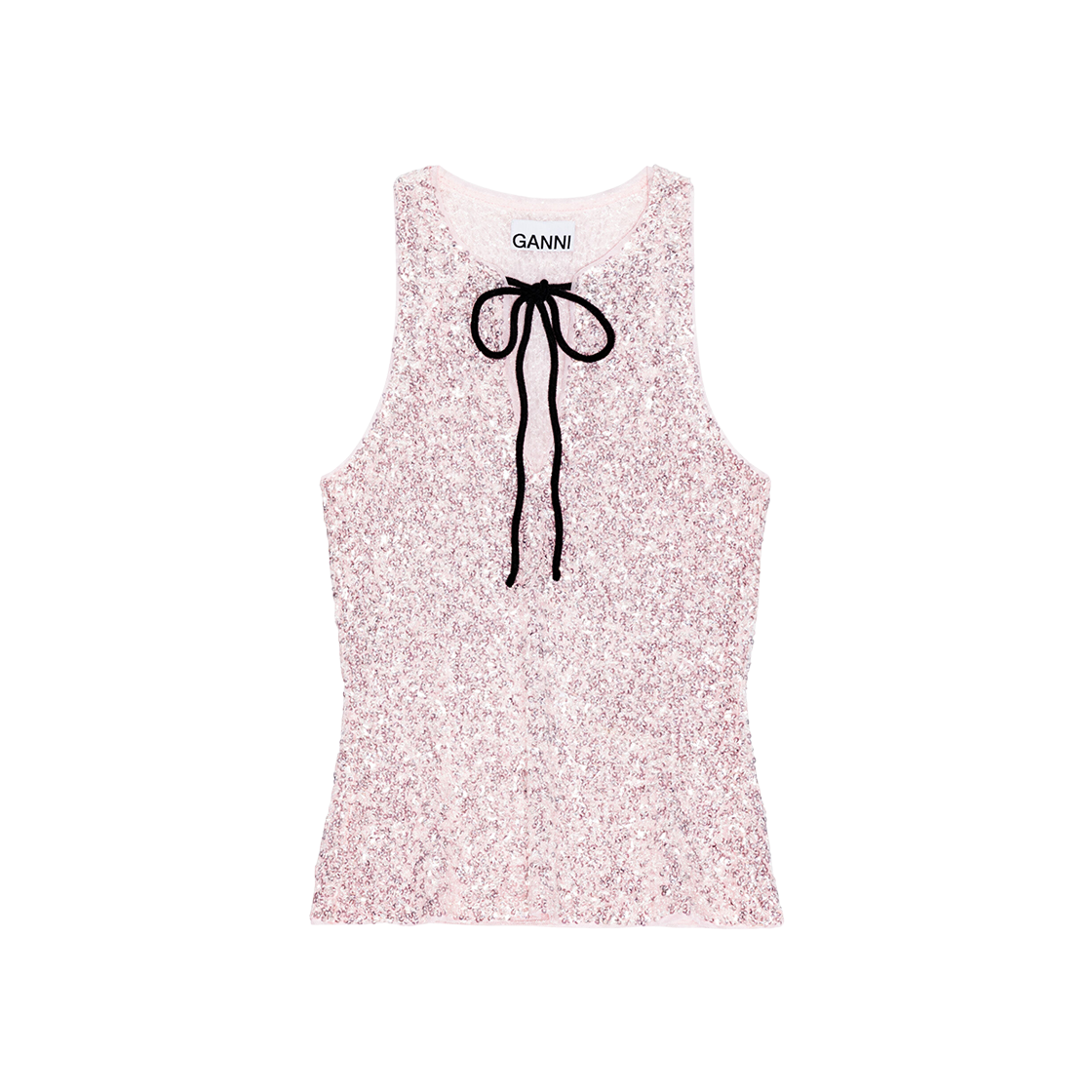 (W) 가니 3D 시퀸 탑 모브 초크 | Ganni | KREAM