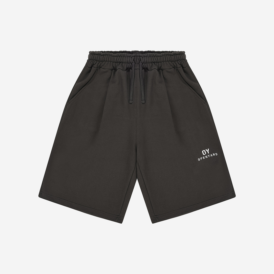 오와이 B.S 로고 하프 스웻 팬츠 더스트 그레이 | OY | KREAM