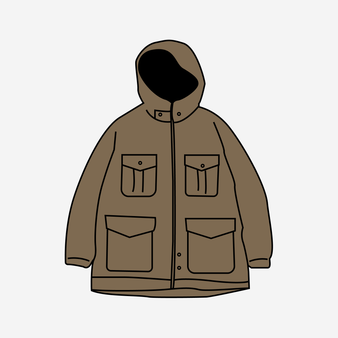 유니클로 x 엔지니어드 가먼츠 퍼프테크 유틸리티 자켓 브라운 - KR | Uniqlo | KREAM