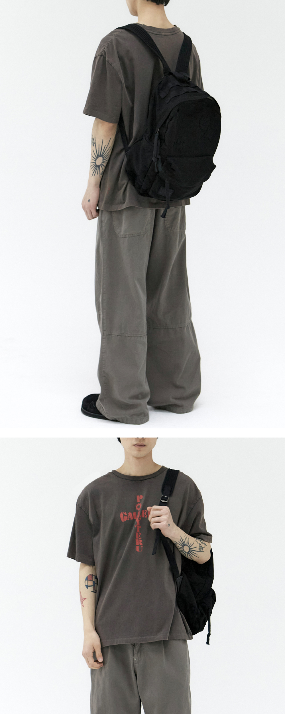 폴리테루 유즈드 백팩 블랙 - 24SS | Polyteru | KREAM