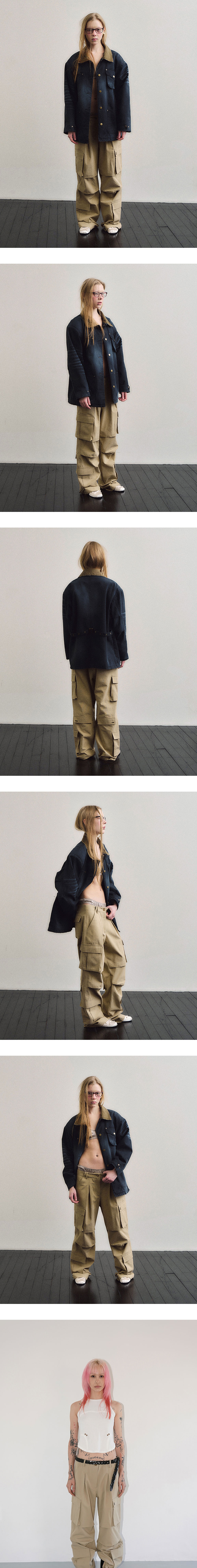 데어드 아일렛 와이드 카고 팬츠 샌드 베이지 | DARED | KREAM