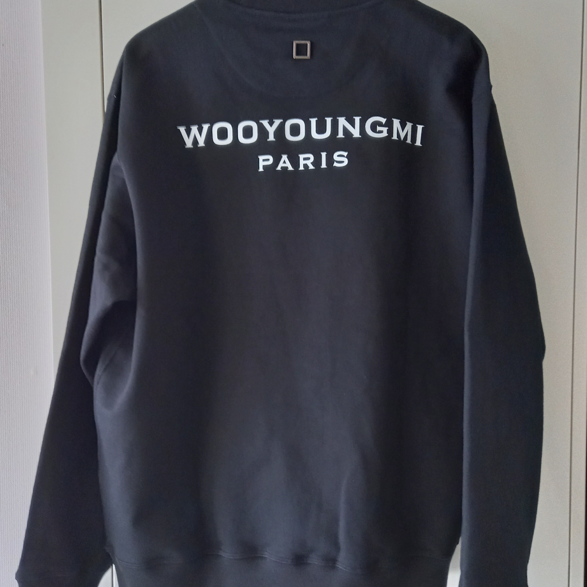 24ss우영미 백로고 맨투맨 블랙🖤 | KREAM