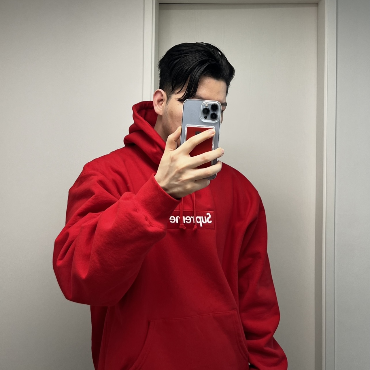 시그니쳐 레드 XL | KREAM