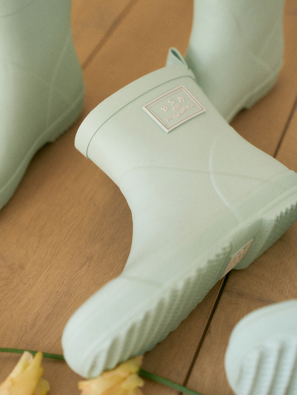 벤시몽 비에스엠 레인부츠 미드 파스텔 민트 | Bensimon | KREAM