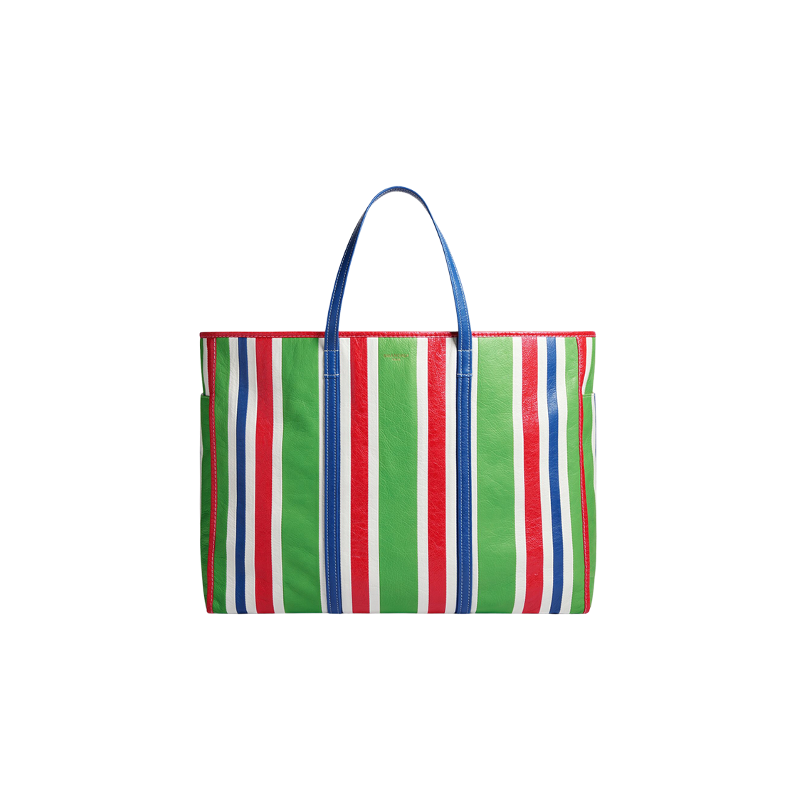 발렌시아가 샤뜰레 캐리 올 XL 사우스 백 그린 레드 블루 화이트 | Balenciaga | KREAM