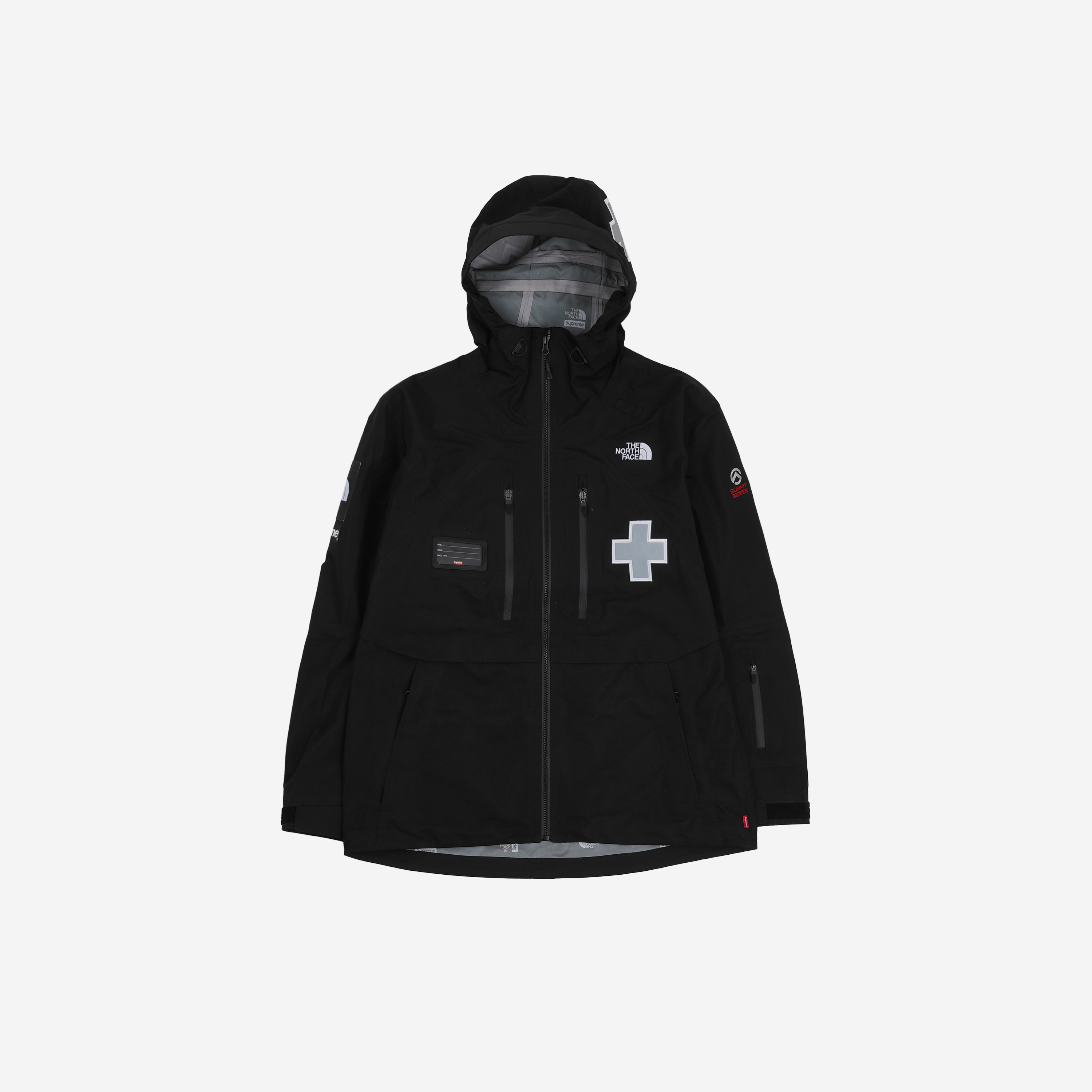 슈프림 x 노스페이스 서밋 시리즈 레스큐 마운틴 프로 자켓 블랙 - 22SS | KREAM