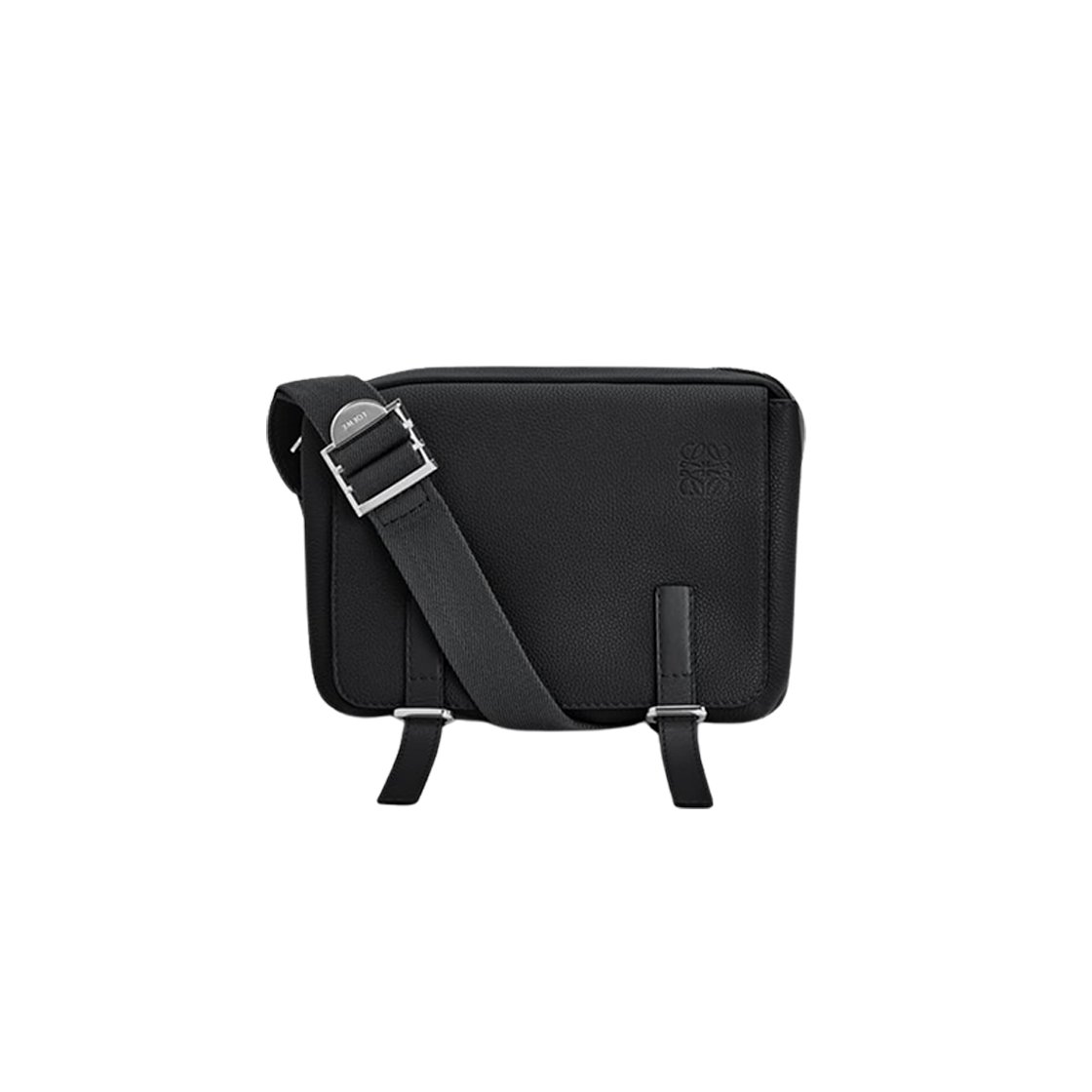 로에베 XS 밀리터리 메신저 백 인 소프트 그레인드 카프스킨 블랙 | Loewe | KREAM