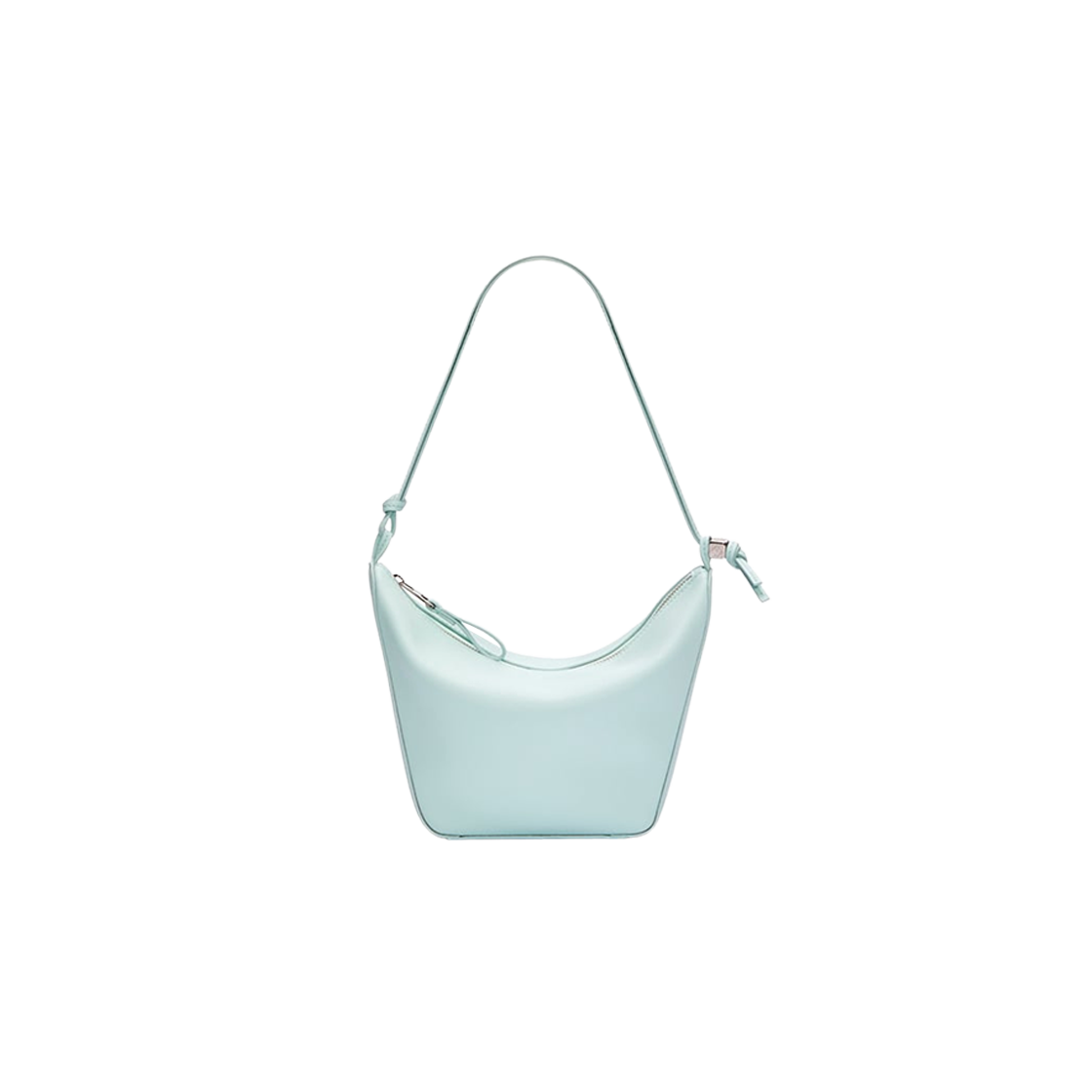 로에베 미니 해먹 호보 백 인 클래식 카프스킨 블루 아이스버그 Loewe Kream