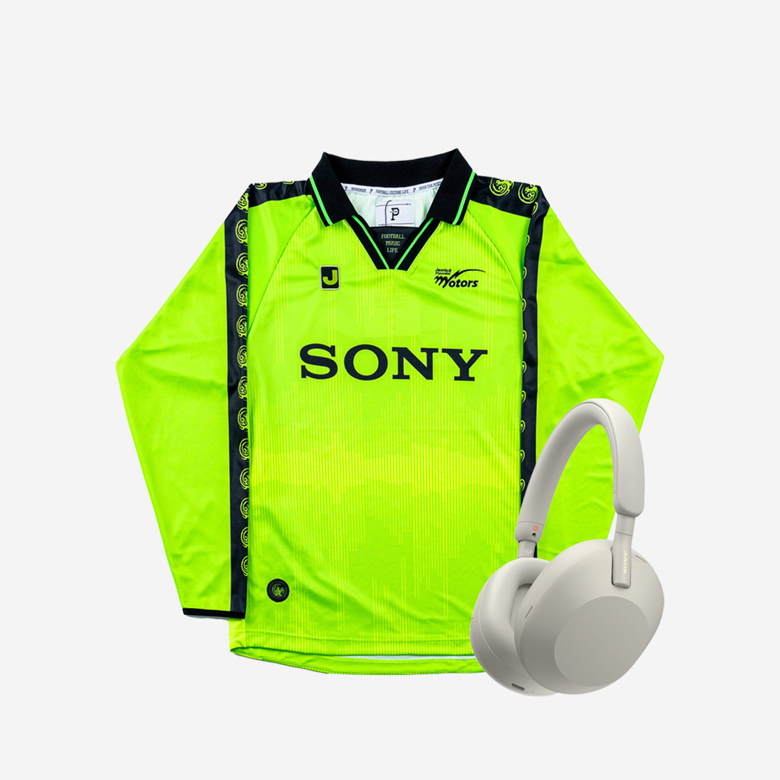 소니 WH-1000XM5 실버 + 오버더피치 X 소니 전북현대 저지 | Sony | KREAM