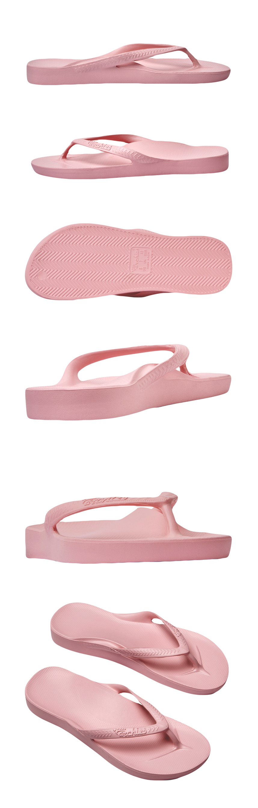 아치스 아치 서포트 플립 플랍 핑크 | ARCHIES | KREAM