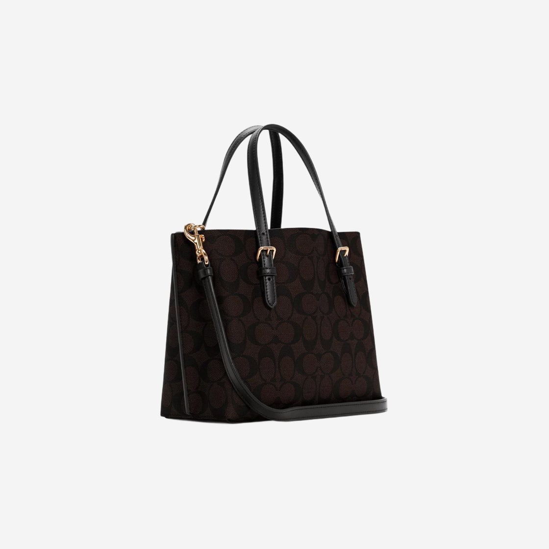 코치 시그니처 캔버스 몰리 토트백 25 브라운 블랙 | Coach | KREAM