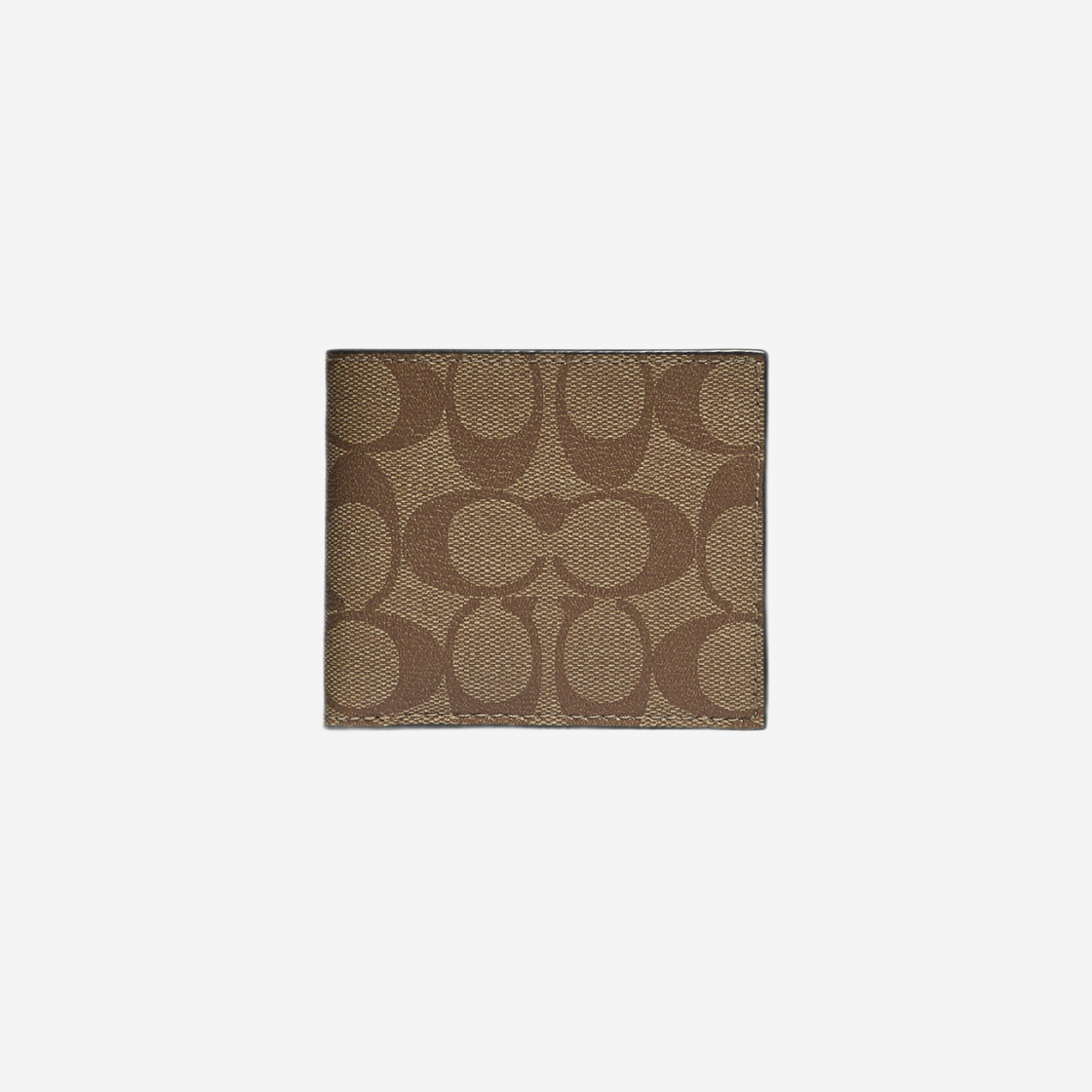 코치 시그니처 캔버스 ID 빌폴드 지갑 탄 | Coach | KREAM