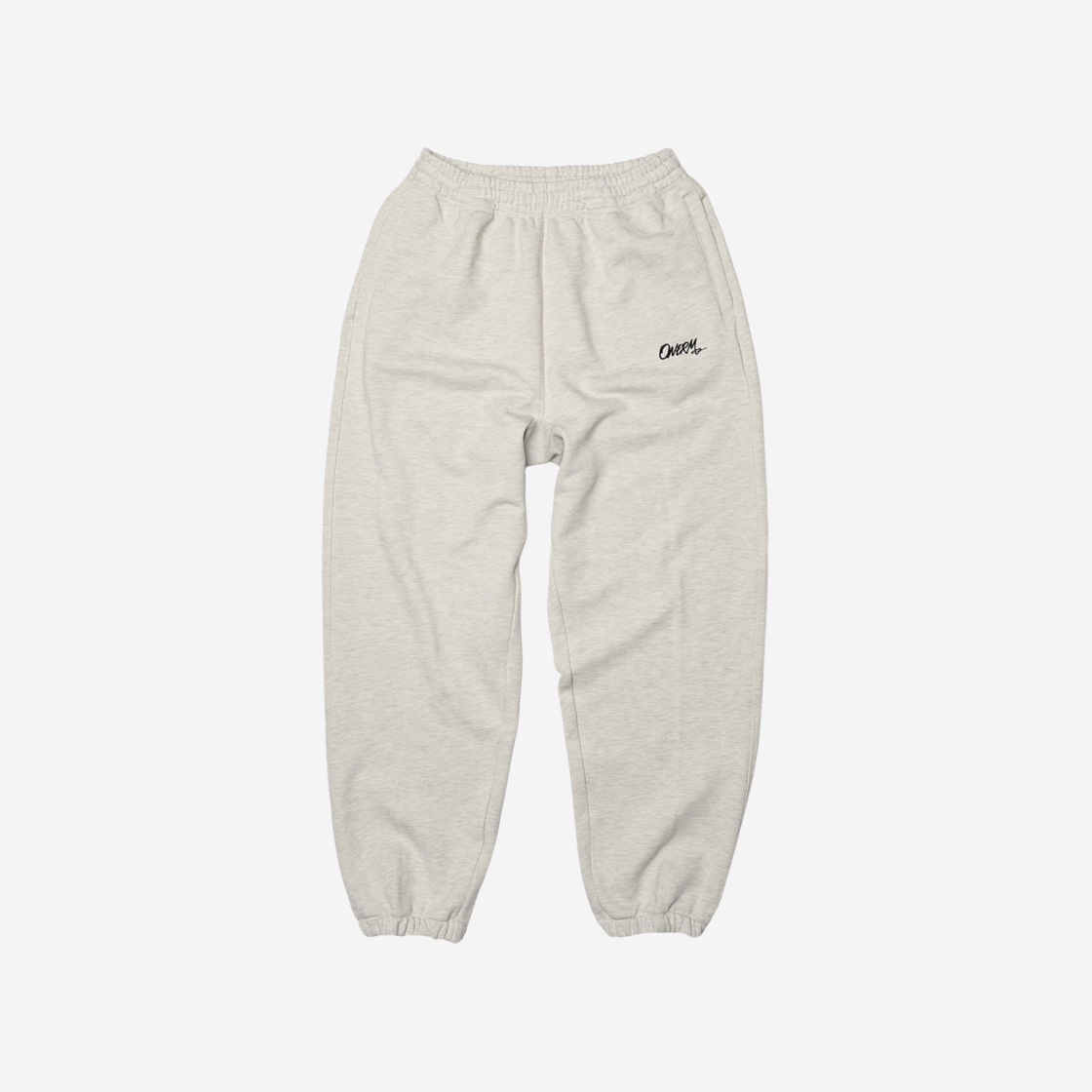 원알엠 에센셜 스웨트팬츠 멜란지 화이트 | ONERM | KREAM