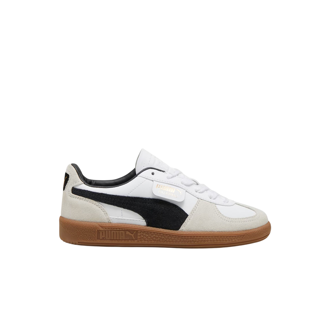 (JR) 푸마 팔레르모 레더 화이트 베이퍼 그레이 | Puma | KREAM