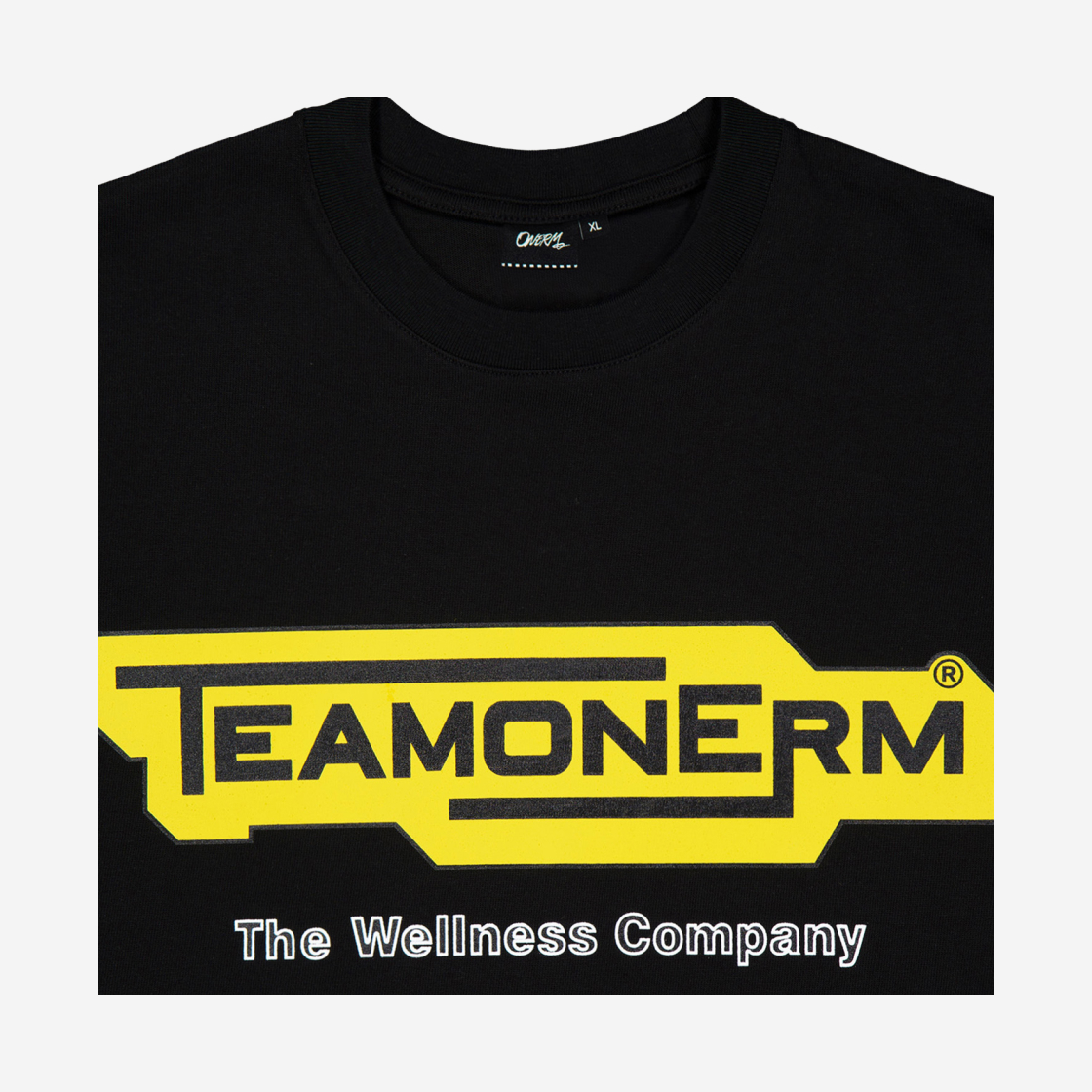 원알엠 테크노 패러디 티셔츠 인디아 블랙 | ONERM | KREAM