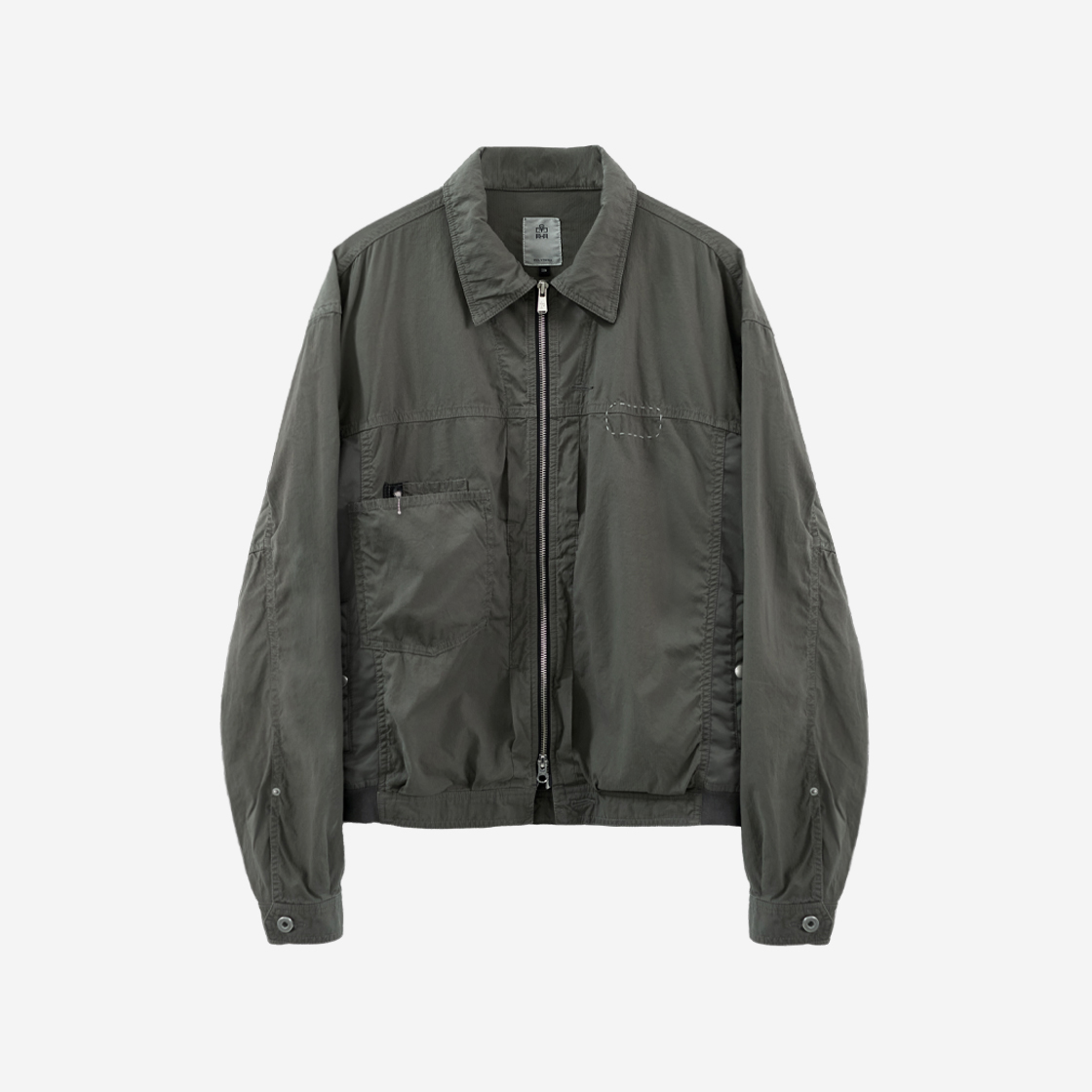 폴리테루 도킹 자켓 올리브 그레이 | Polyteru | KREAM