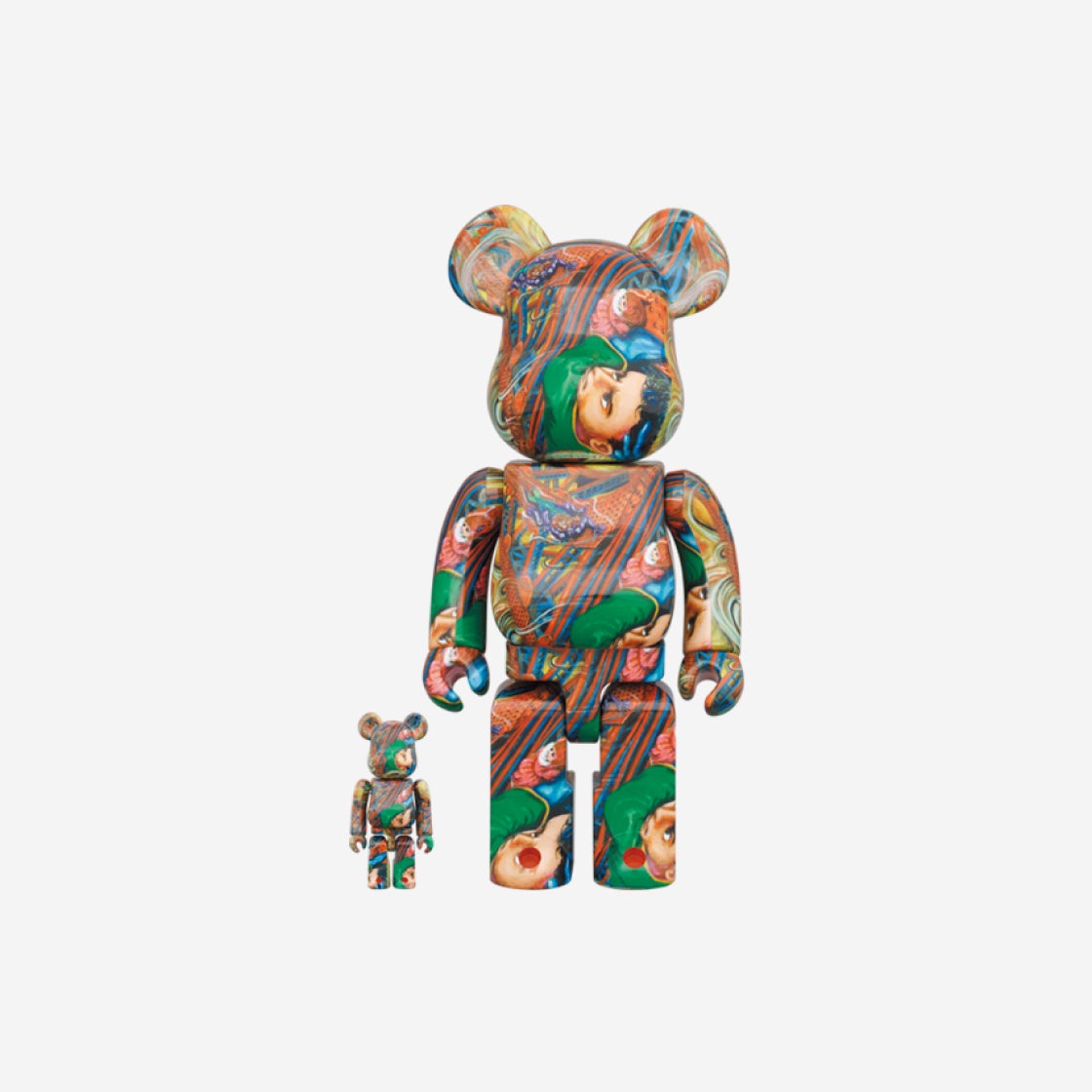 베어브릭 카즈오 우메즈 대미술전 100% & 400% 세트 | Bearbrick | KREAM