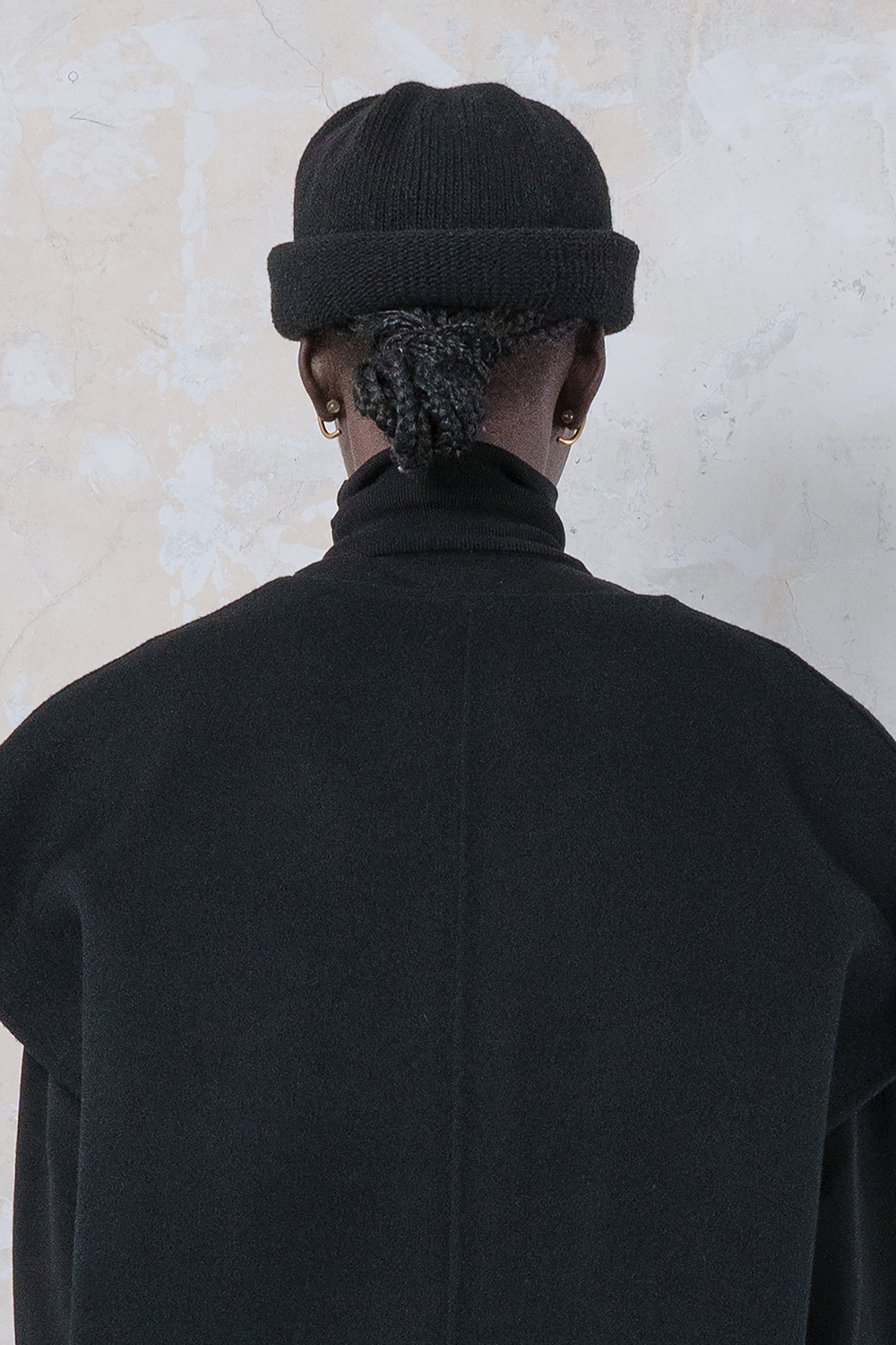고엔제이 울 캐시미어 블렌드 니트 비니 블랙 | GOEN.J | KREAM