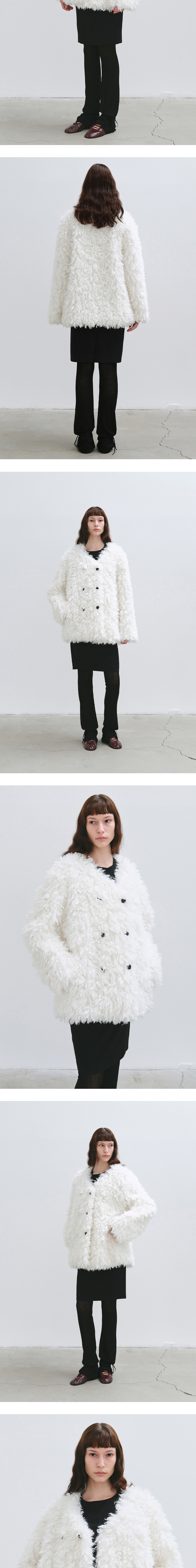 해브레스 비에타 페이크 퍼 코트 화이트 | HAVELESS | KREAM