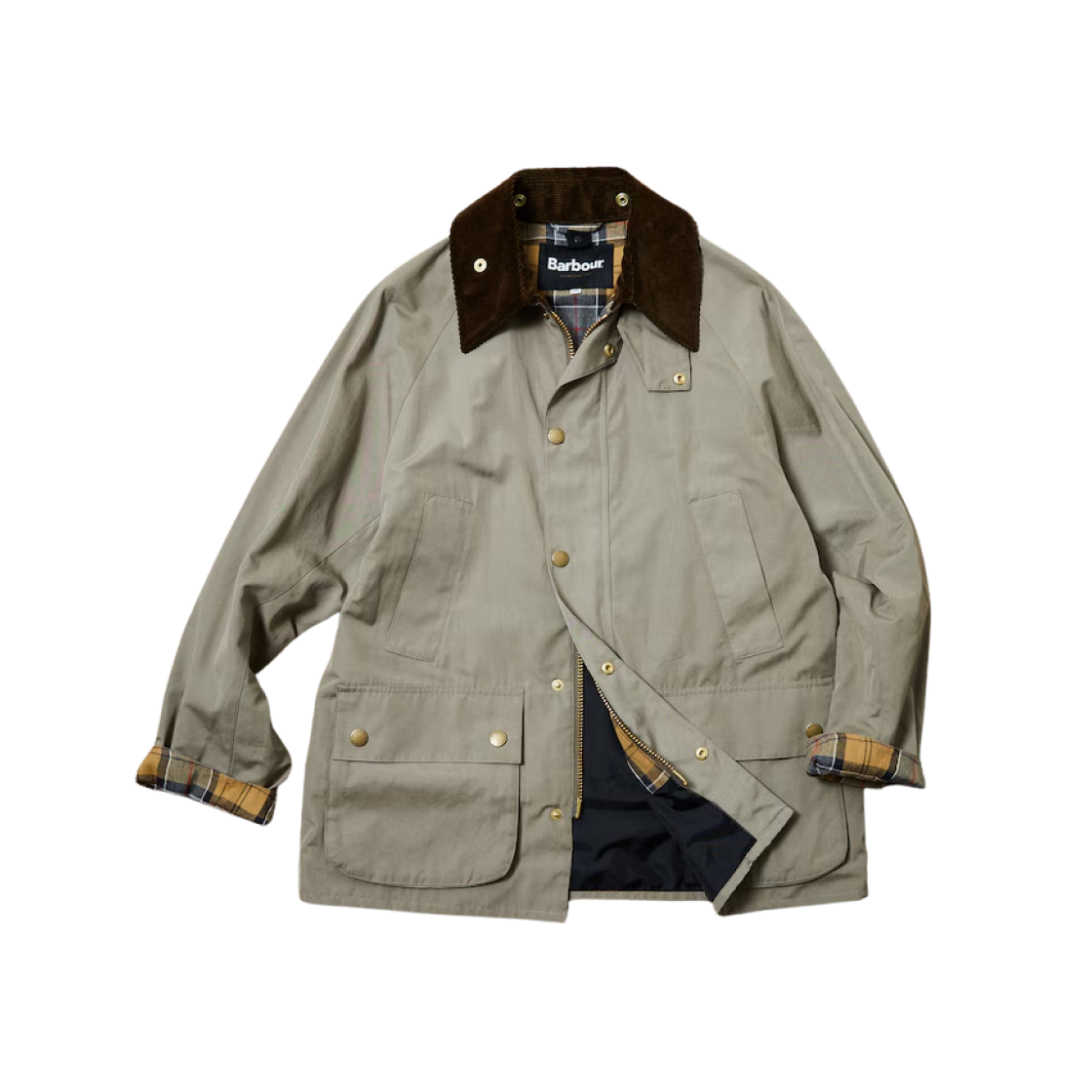 (W) 바버 스페이 OS 슬리브 그레이 | Barbour | KREAM