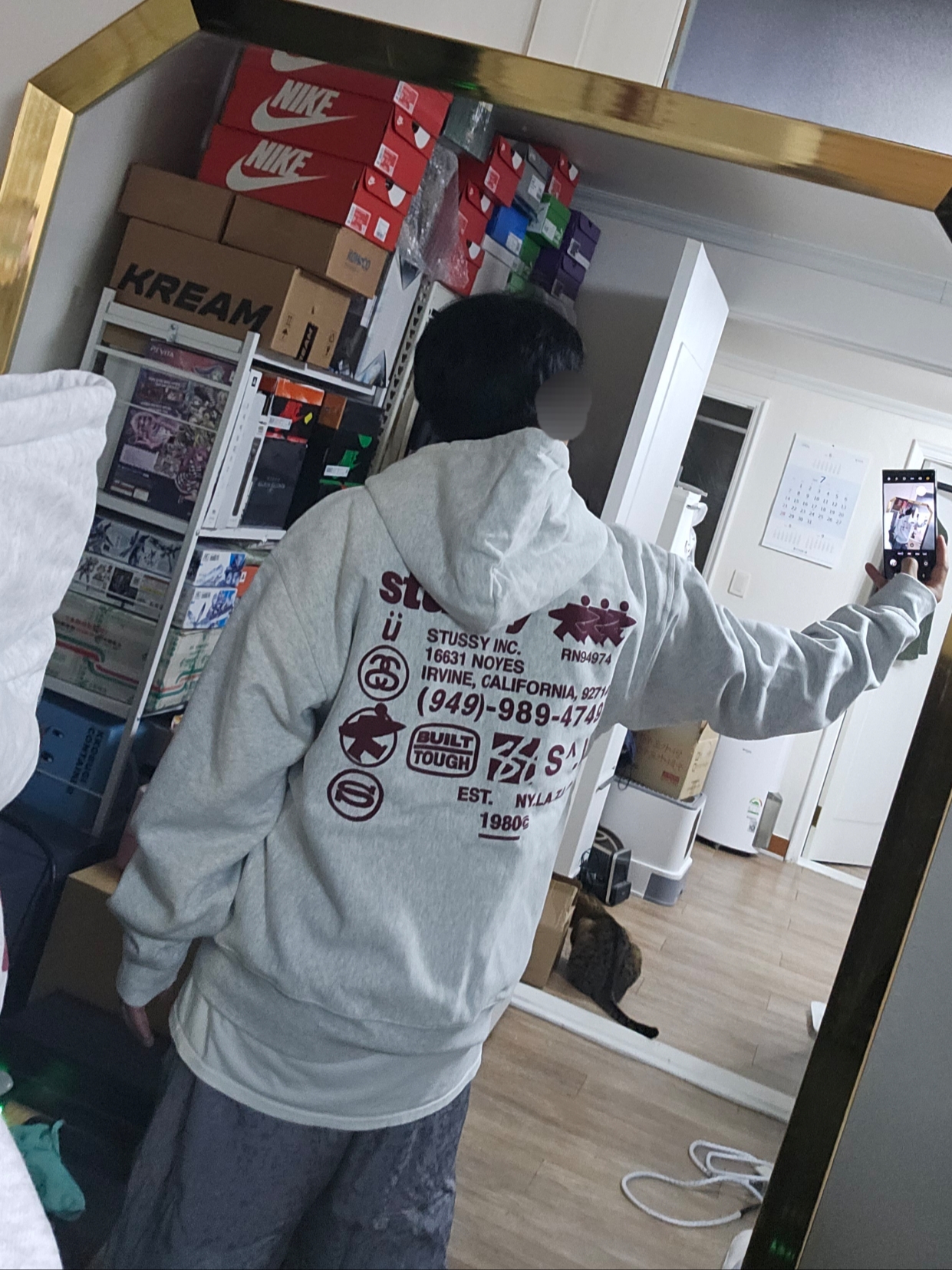 스투시 dna 후집 XL | KREAM