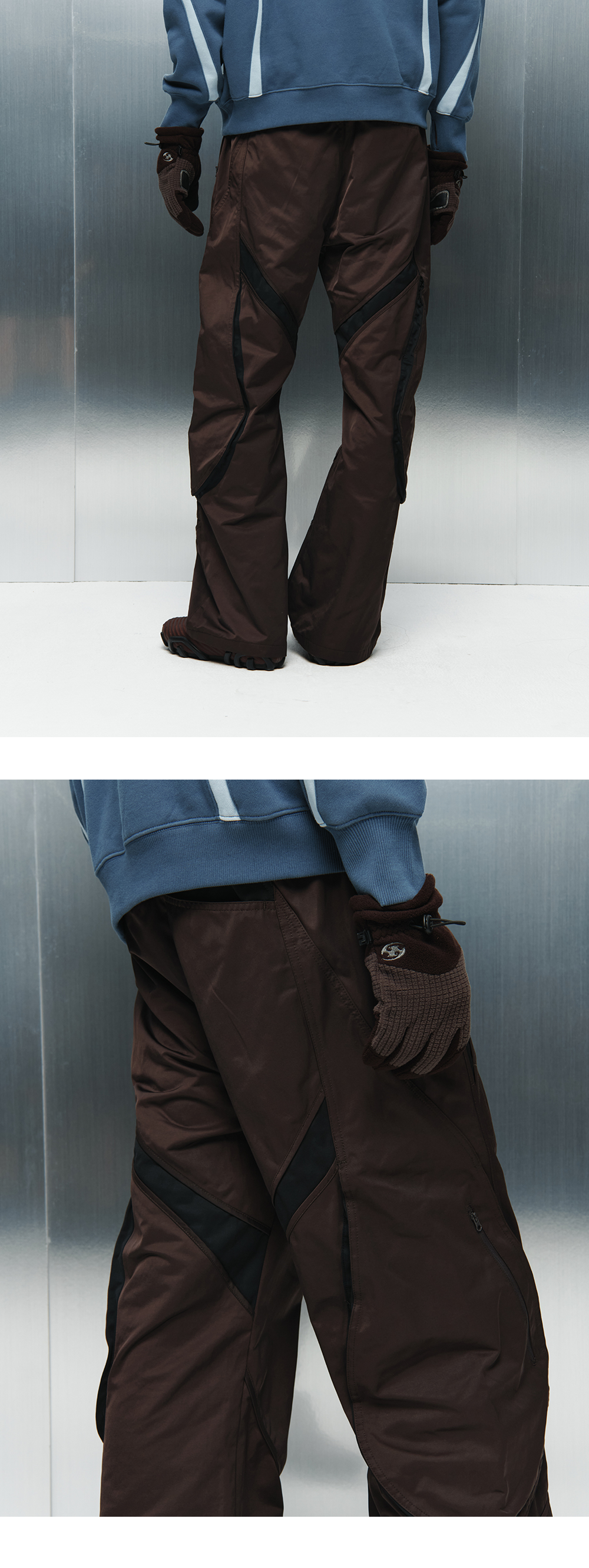 산산기어 플리스 글러브 브라운 | Sansan Gear | KREAM