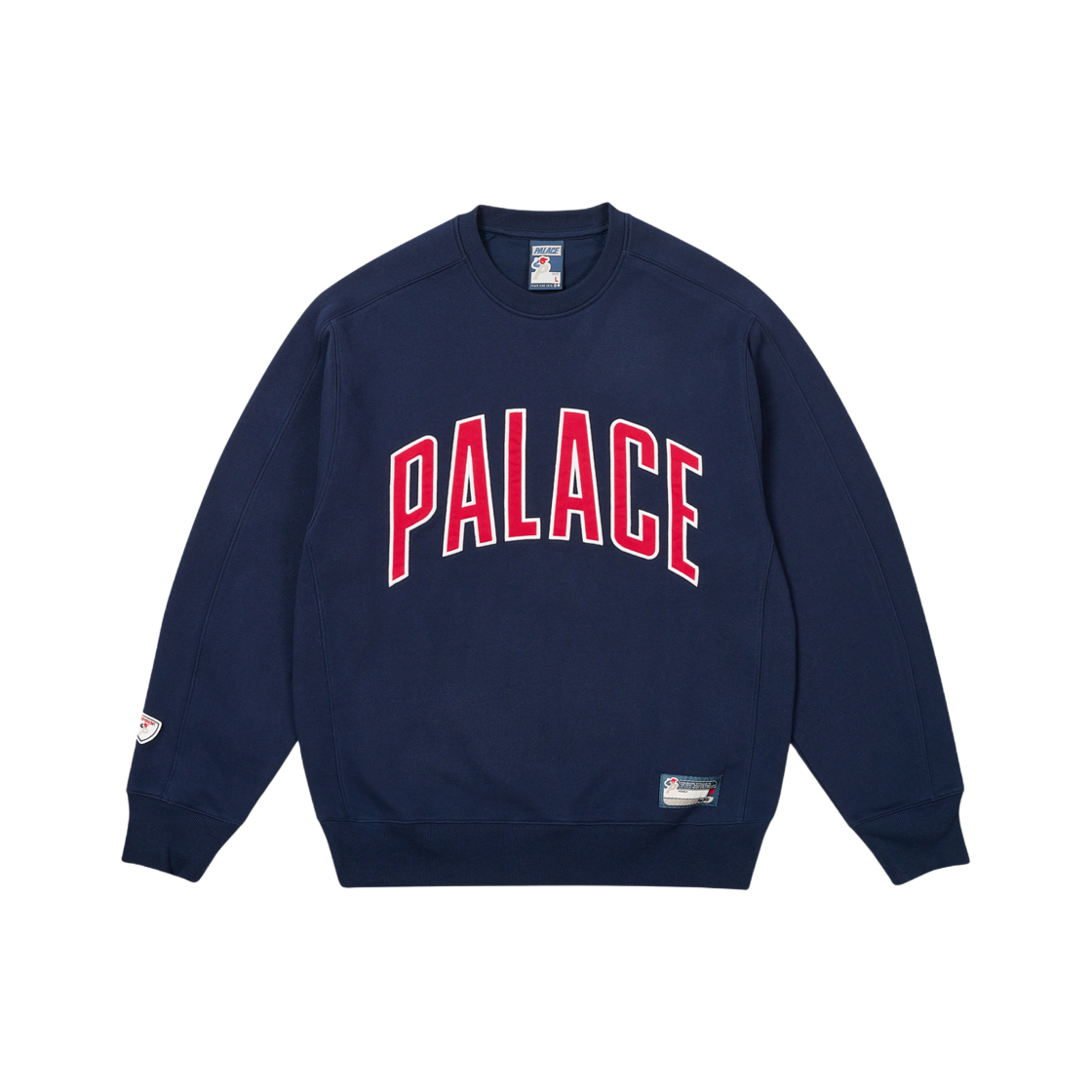 팔라스 애슬레틱 크루 네이비 - 24FW | Palace | KREAM