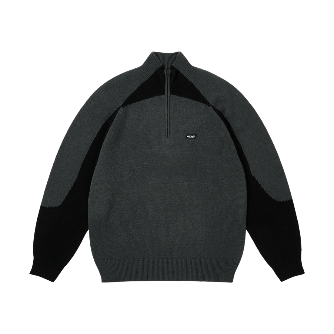 팔라스 트라이얼 1/4 집 니트 블랙 - 24FW | Palace | KREAM