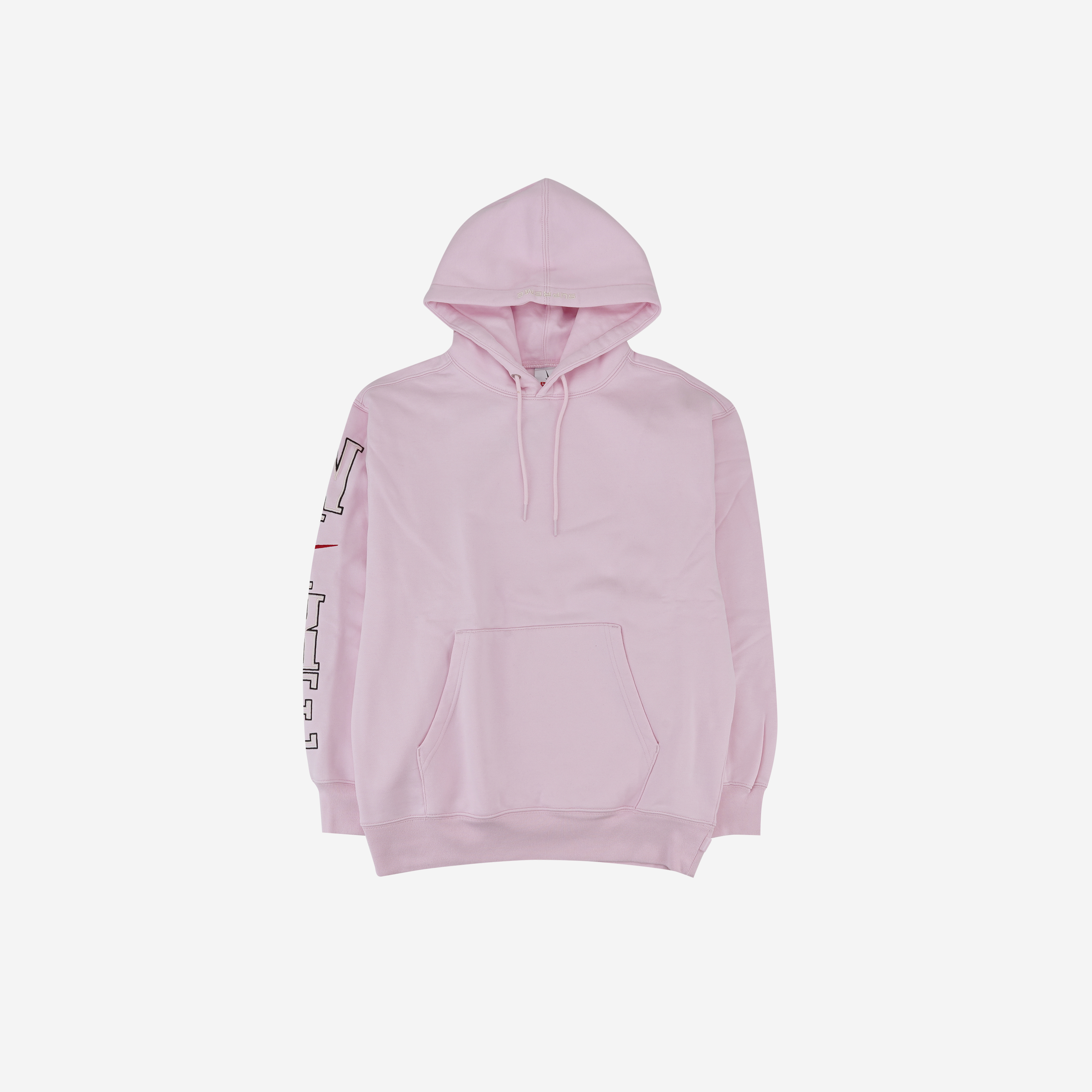 슈프림 x 나이키 후드 스웨트셔츠 라이트 핑크 - 24SS | KREAM